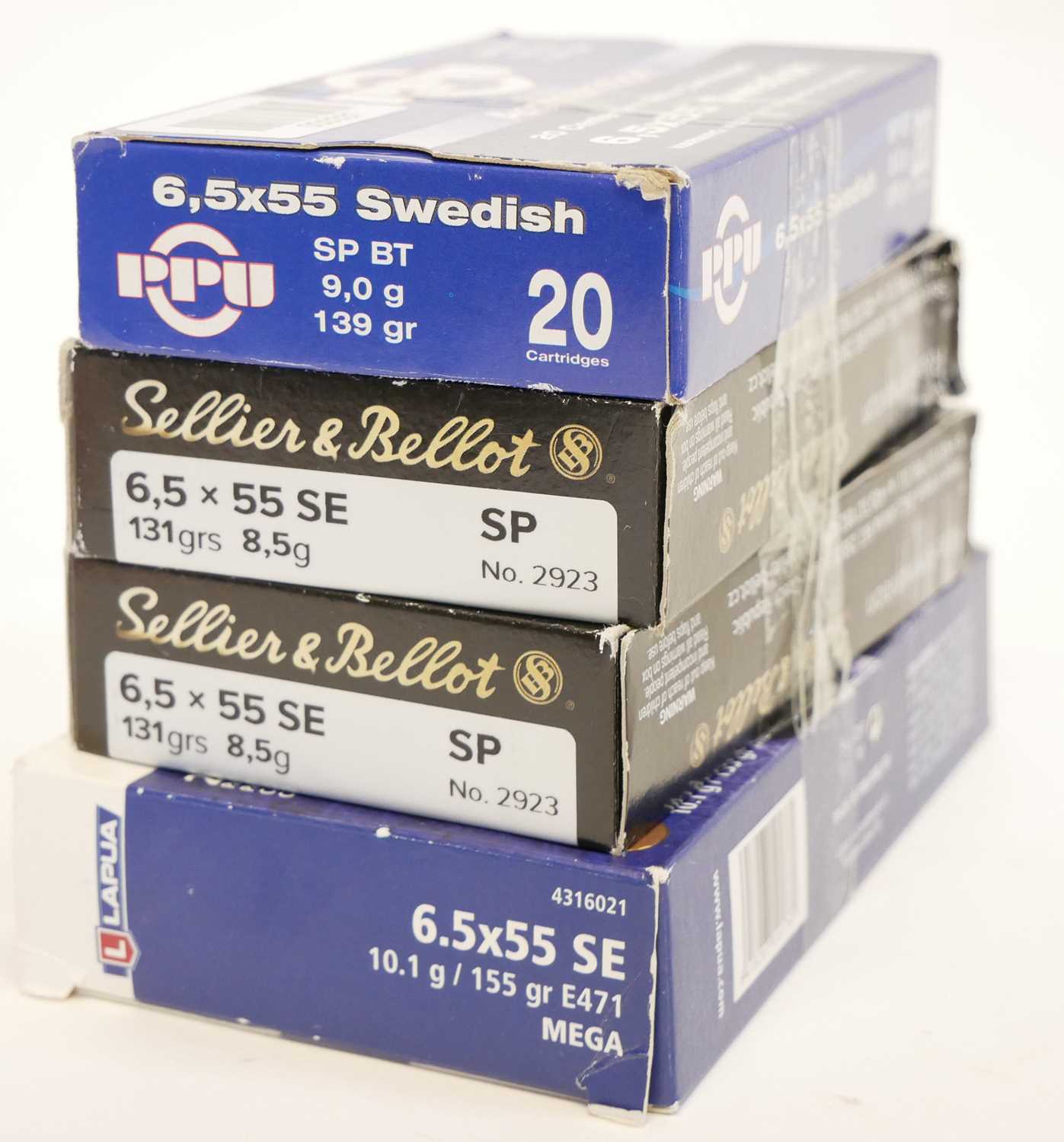 Lot 283 - 80 rounds 6.5x55 Swedish ammunition