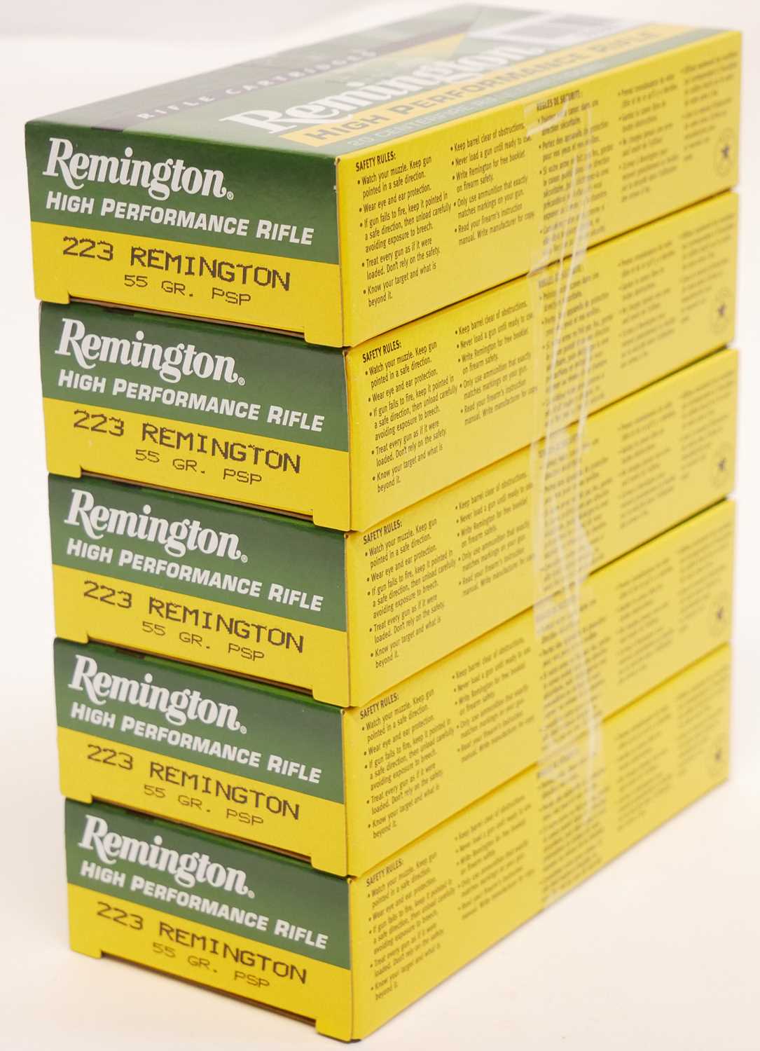 Lot 290 - 100 rounds Remington High Performance Rifle