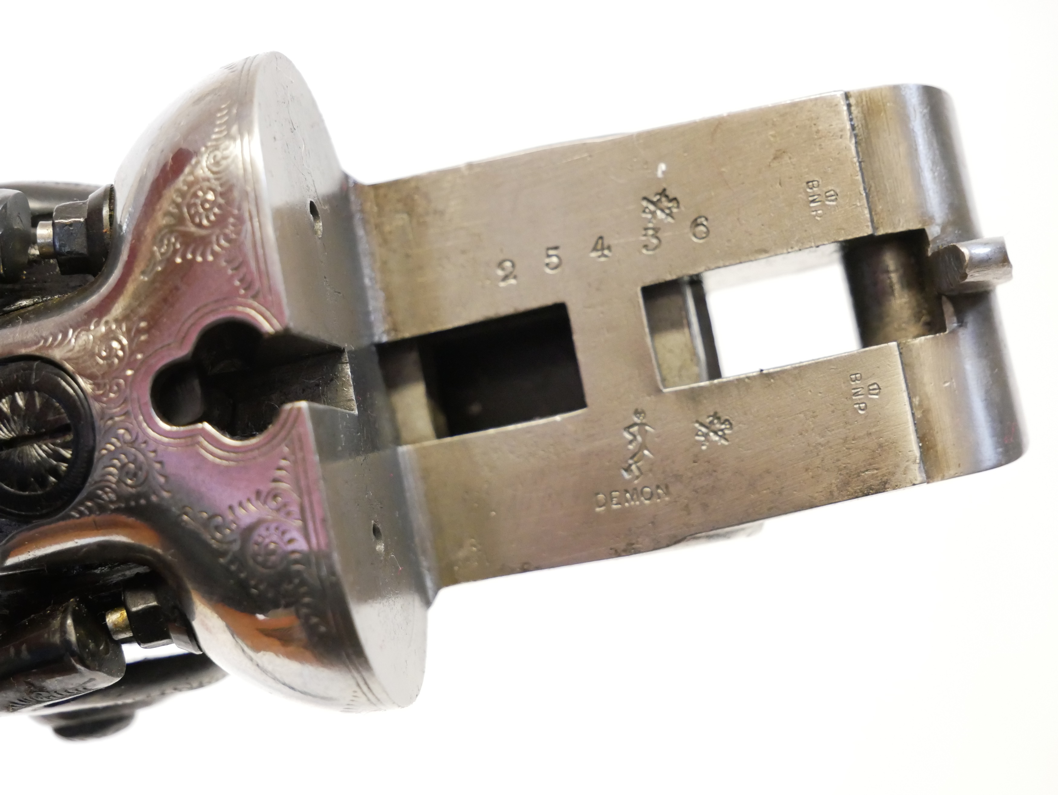 Lot 200 - Midland 12 bore side by side hammer gun with