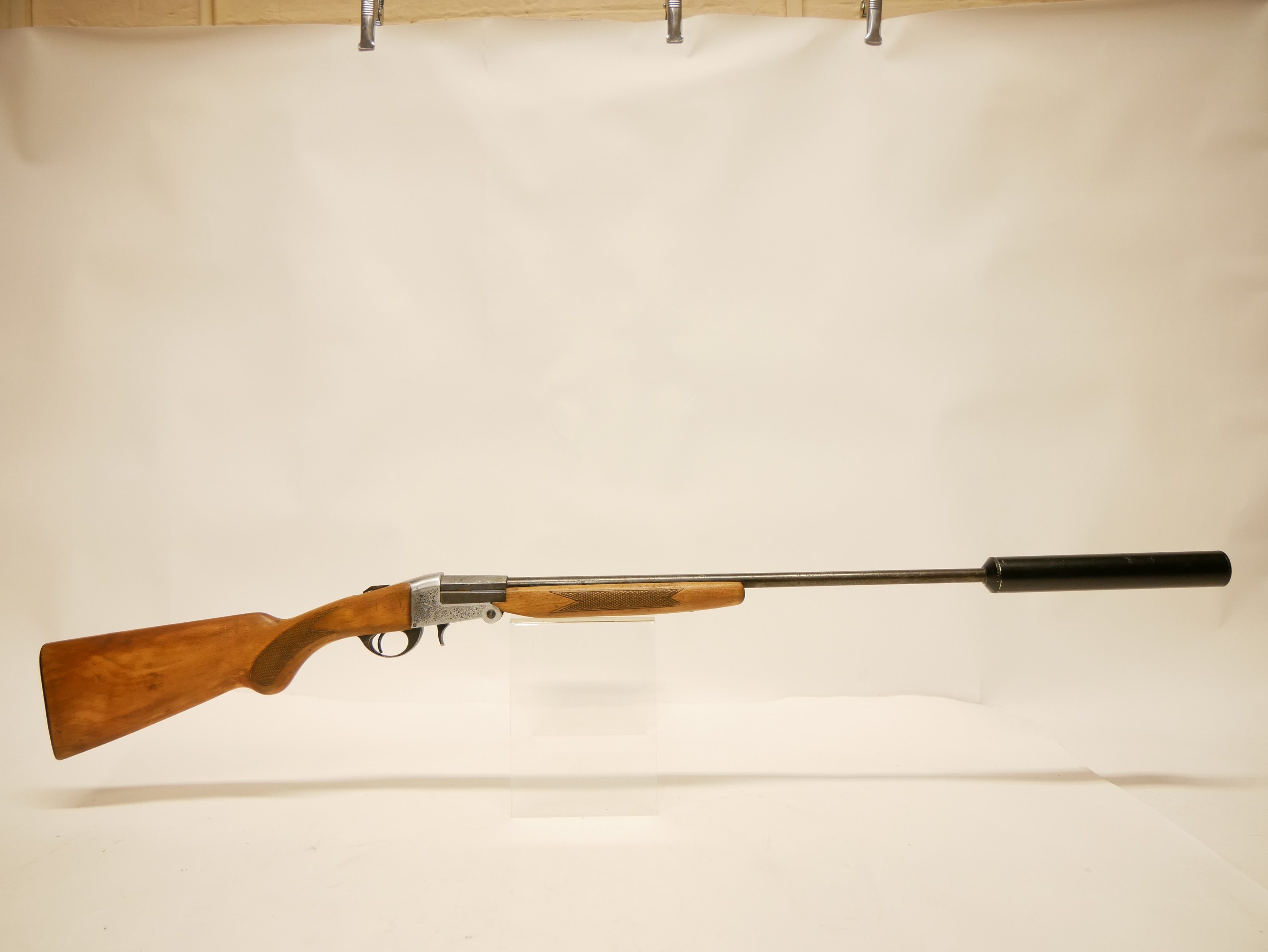 Lot 198 - BSA .410 single barrel folding shotgun with