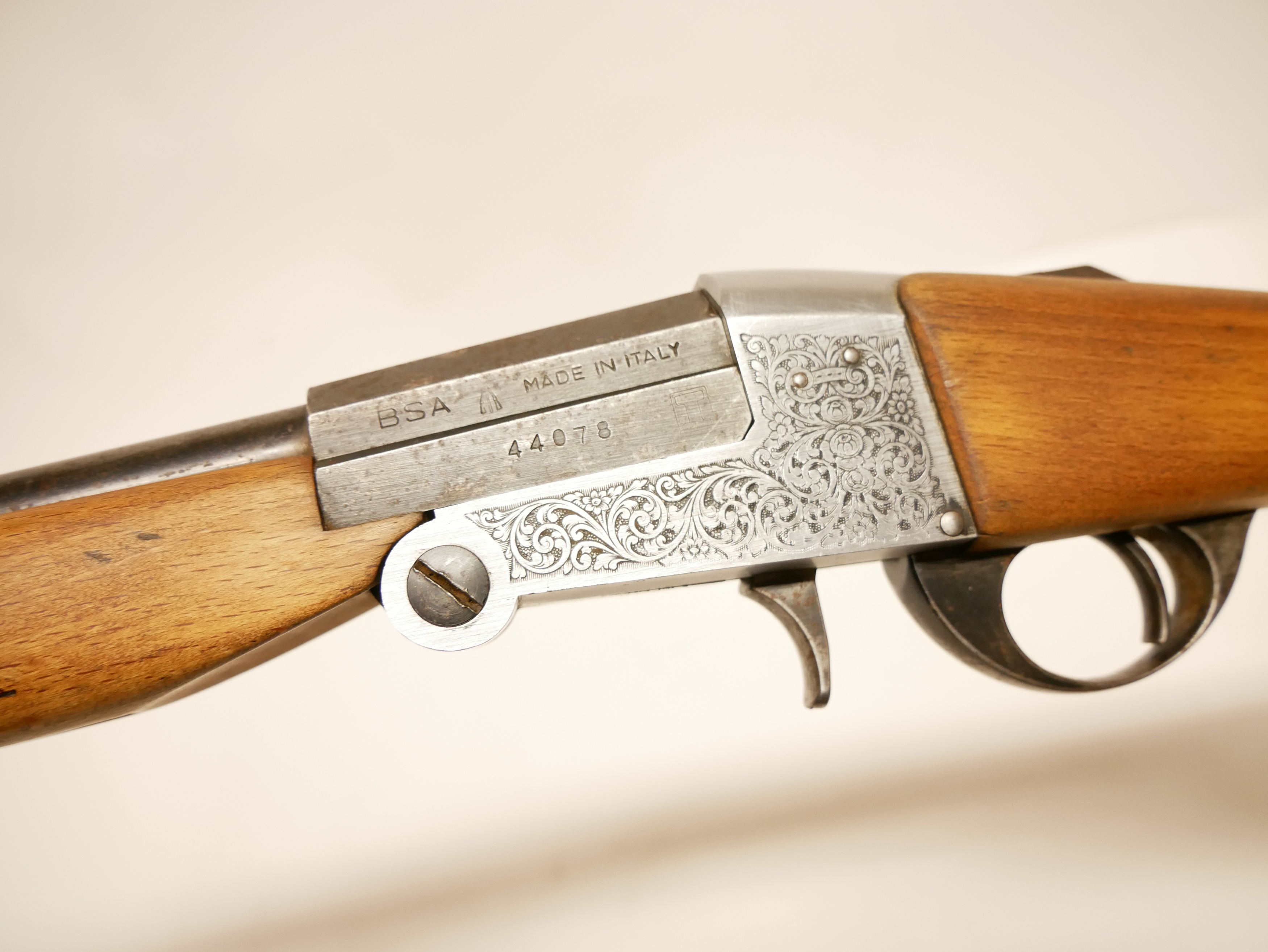 Lot 198 - BSA .410 single barrel folding shotgun with