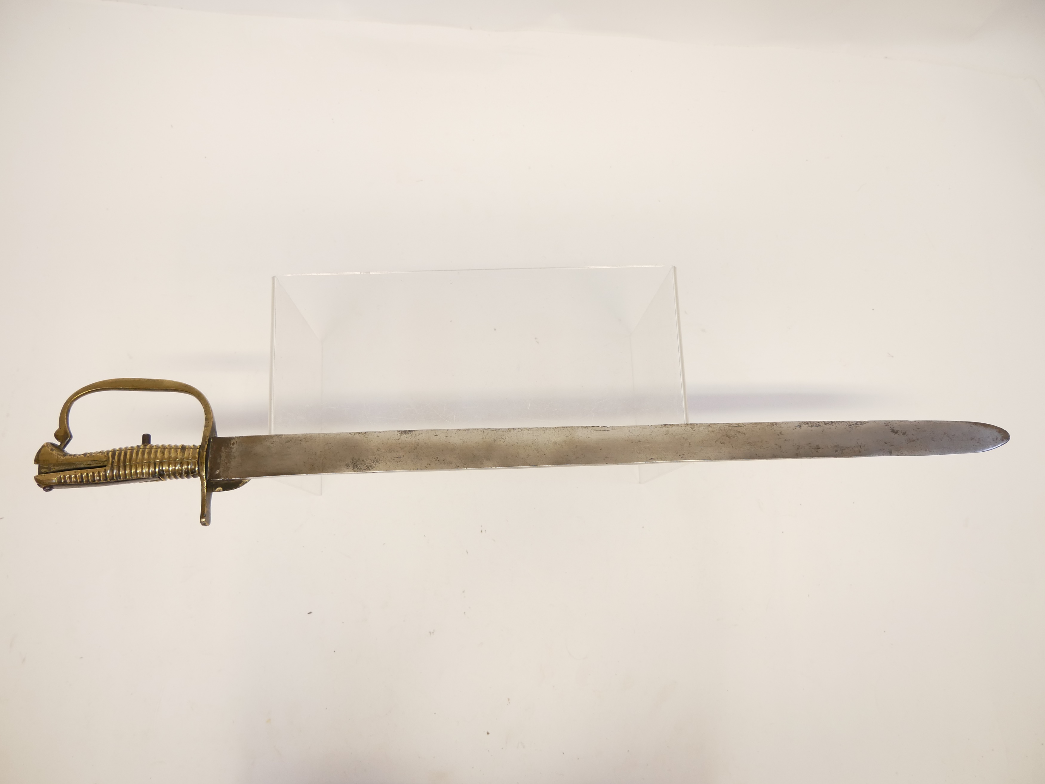 Lot 272 - Baker rifle sword bayonet