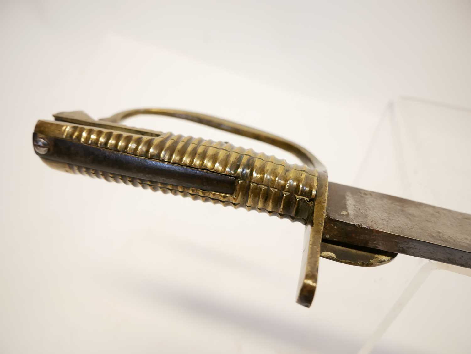 Lot 272 - Baker rifle sword bayonet