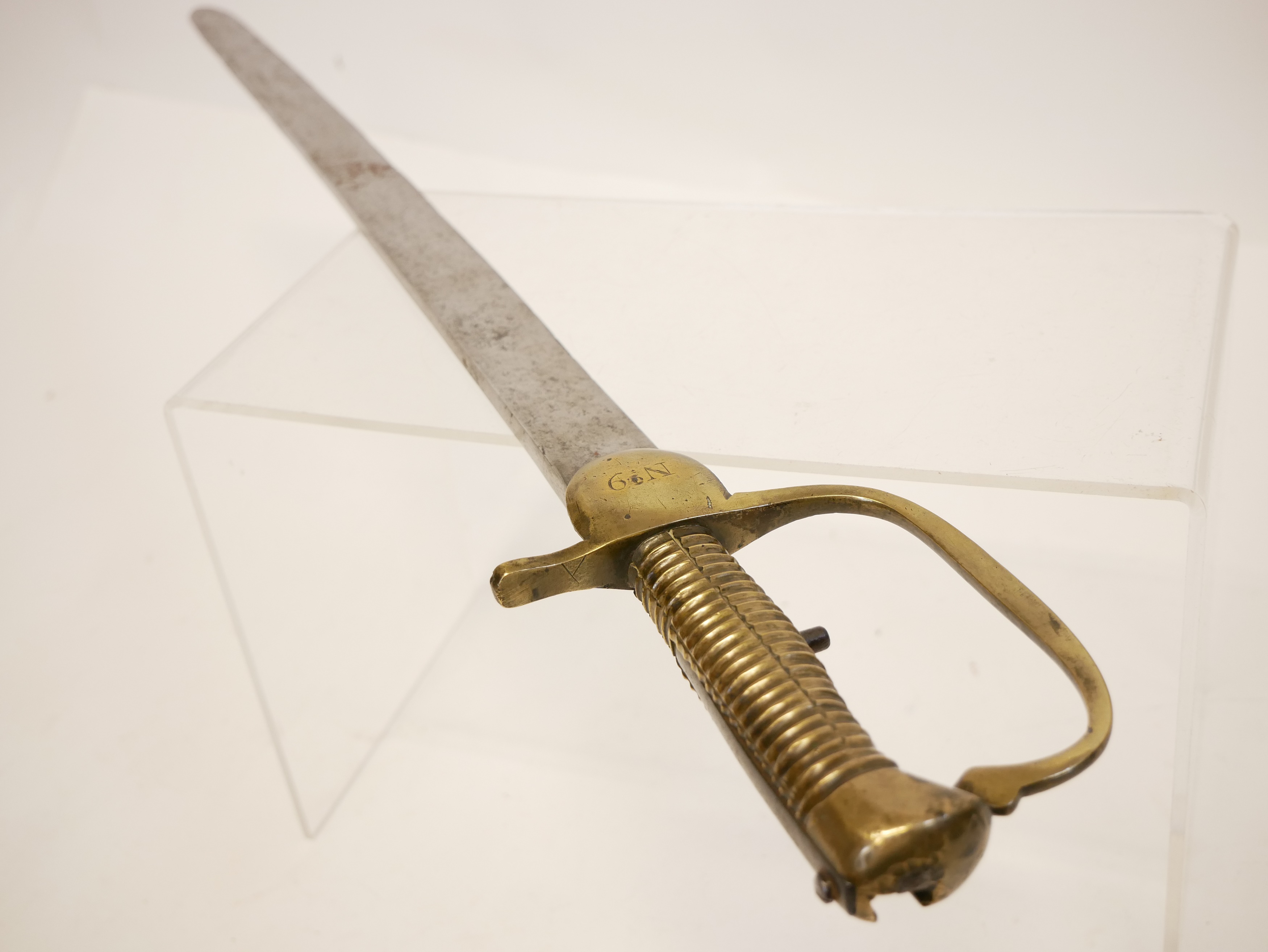 Lot 272 - Baker rifle sword bayonet