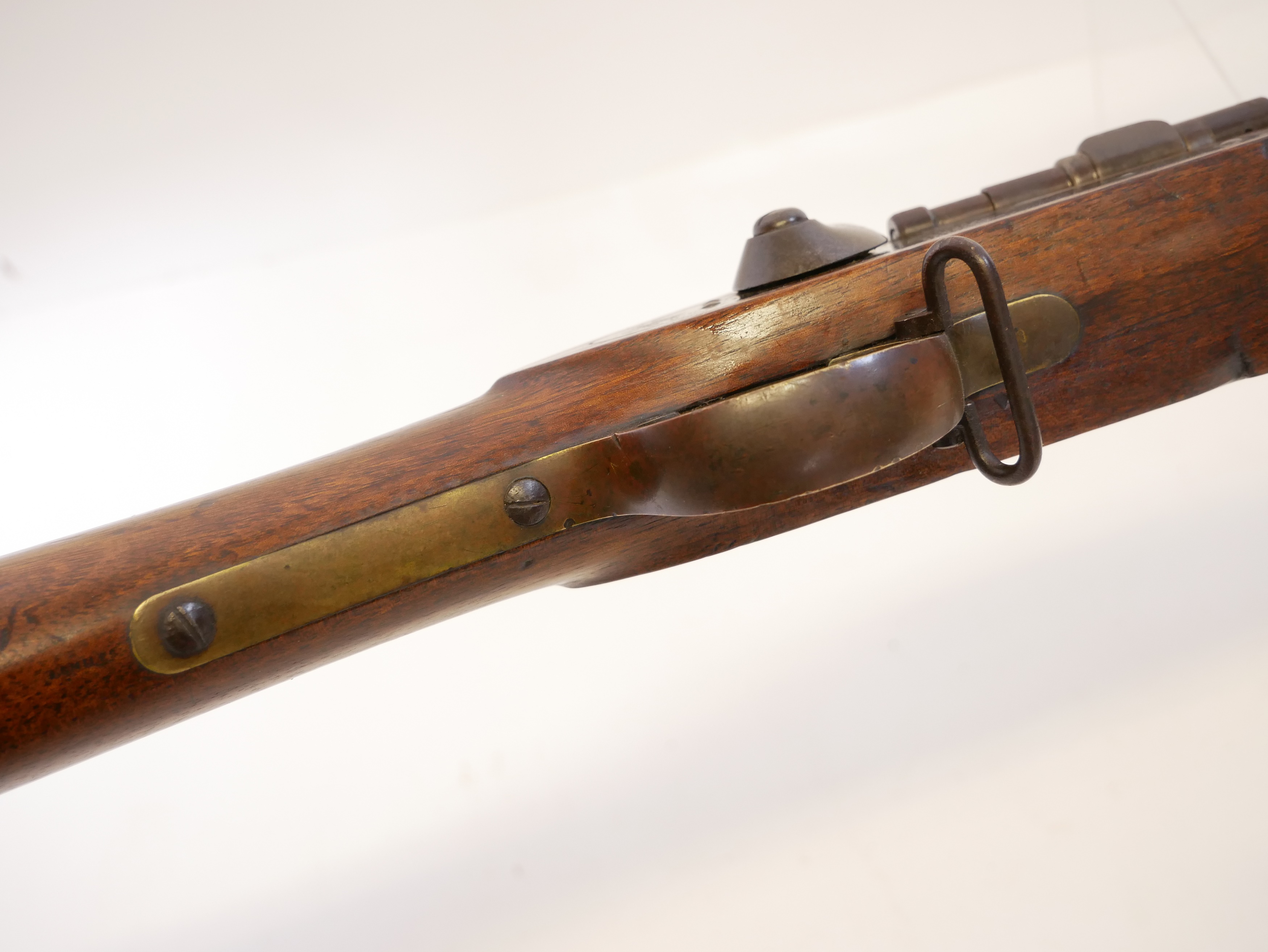 Lot 24 - Kerr three band .577 Snider rifle