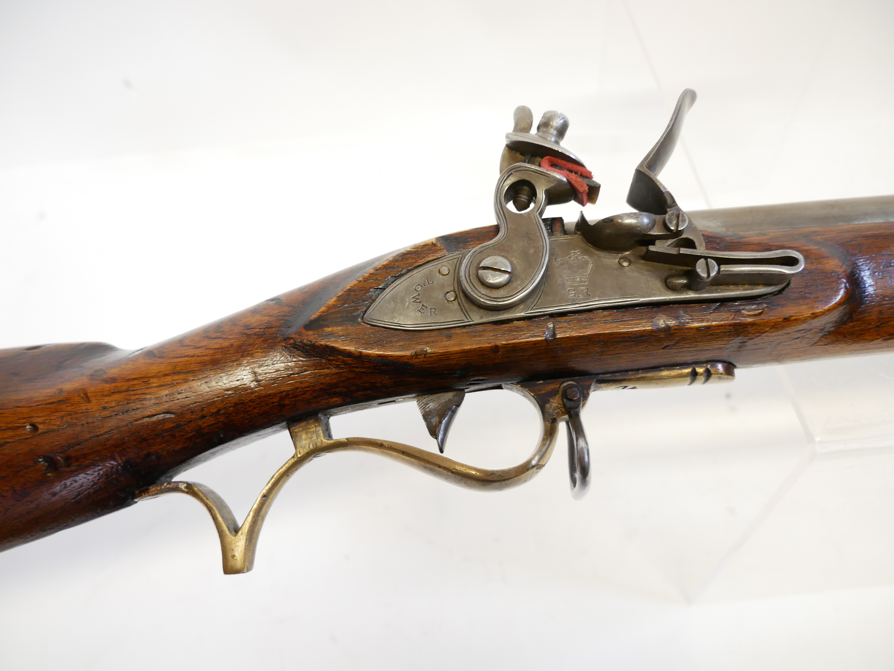 Lot 138 - Flintlock Indian 20th century 'Baker Rifle'