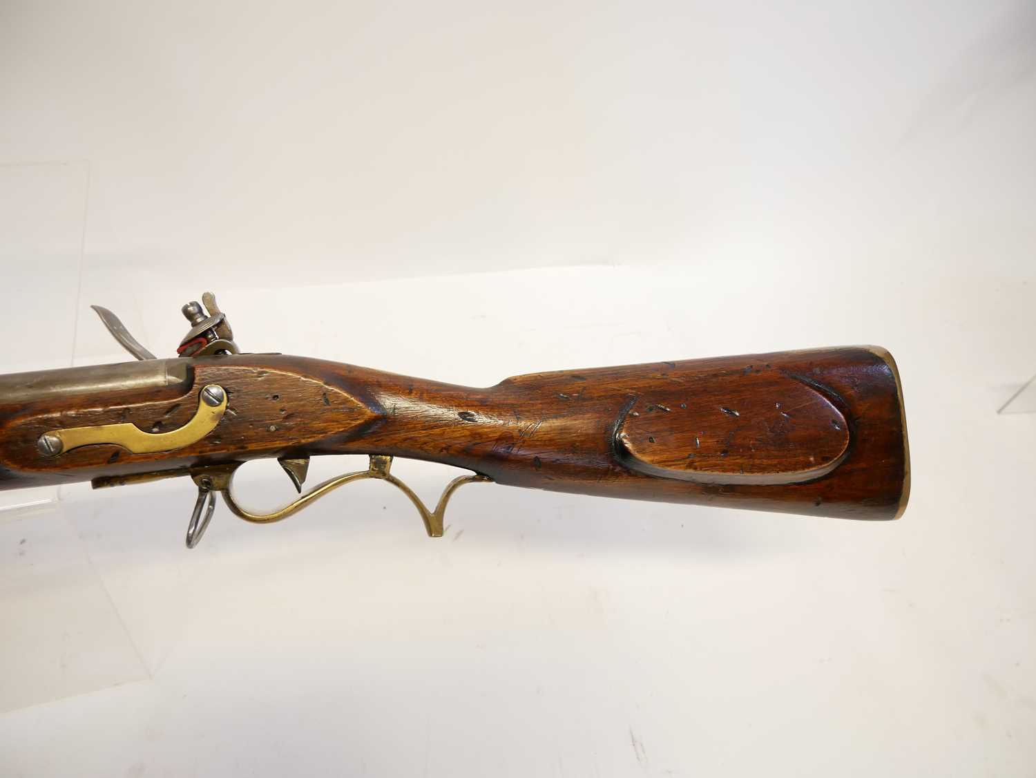 Lot 138 - Flintlock Indian 20th century 'Baker Rifle'