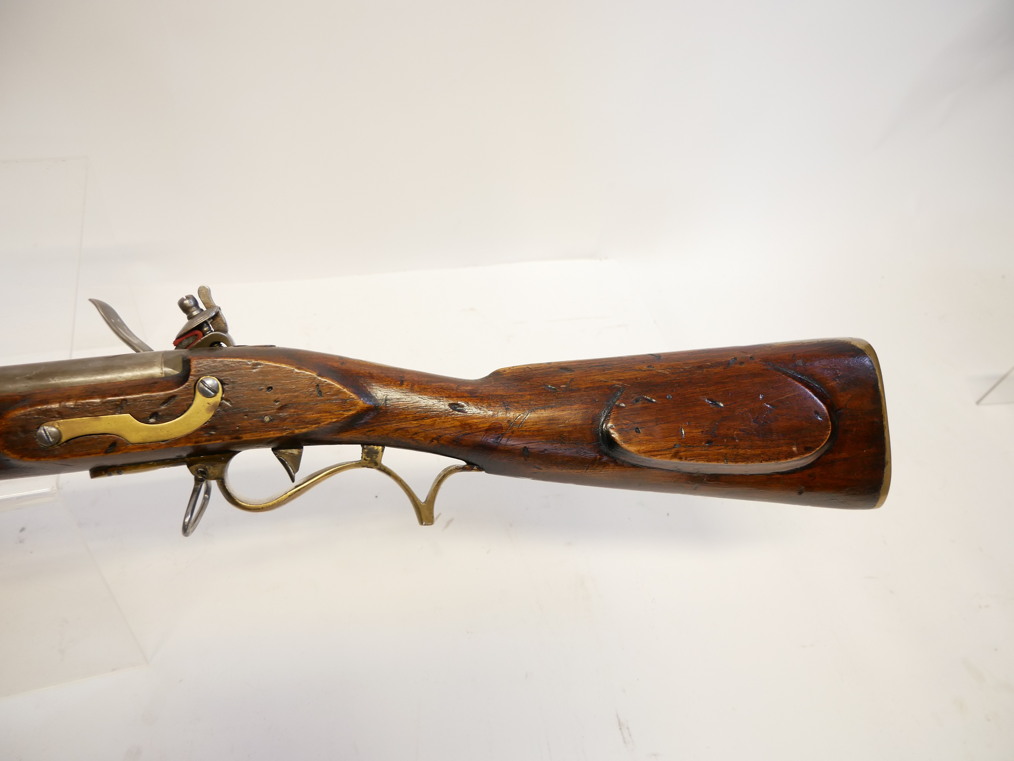 Lot 138 - Flintlock Indian 20th century 'Baker Rifle'