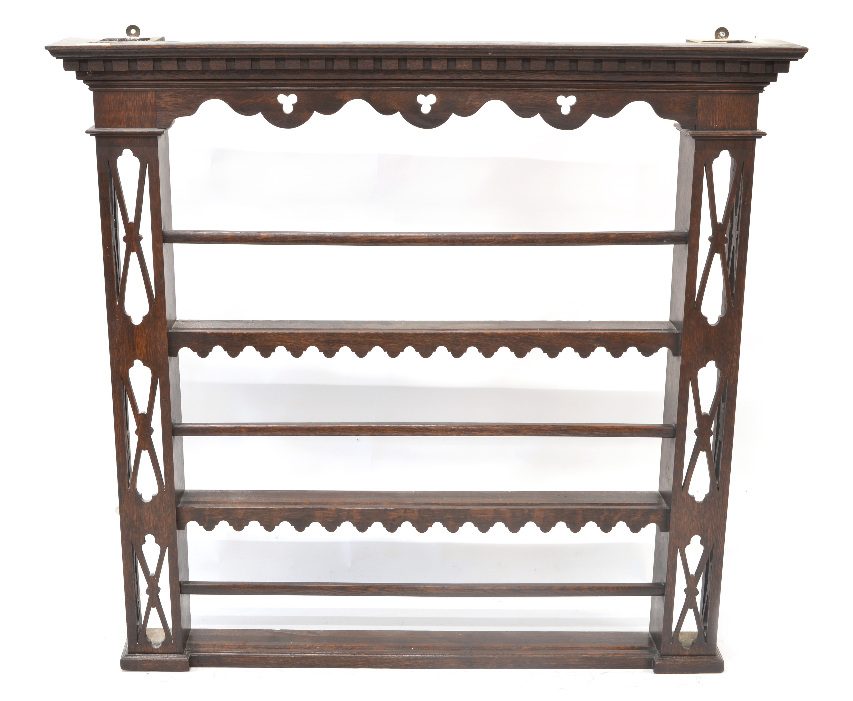 Lot 223 - Mid-19th century delft rack