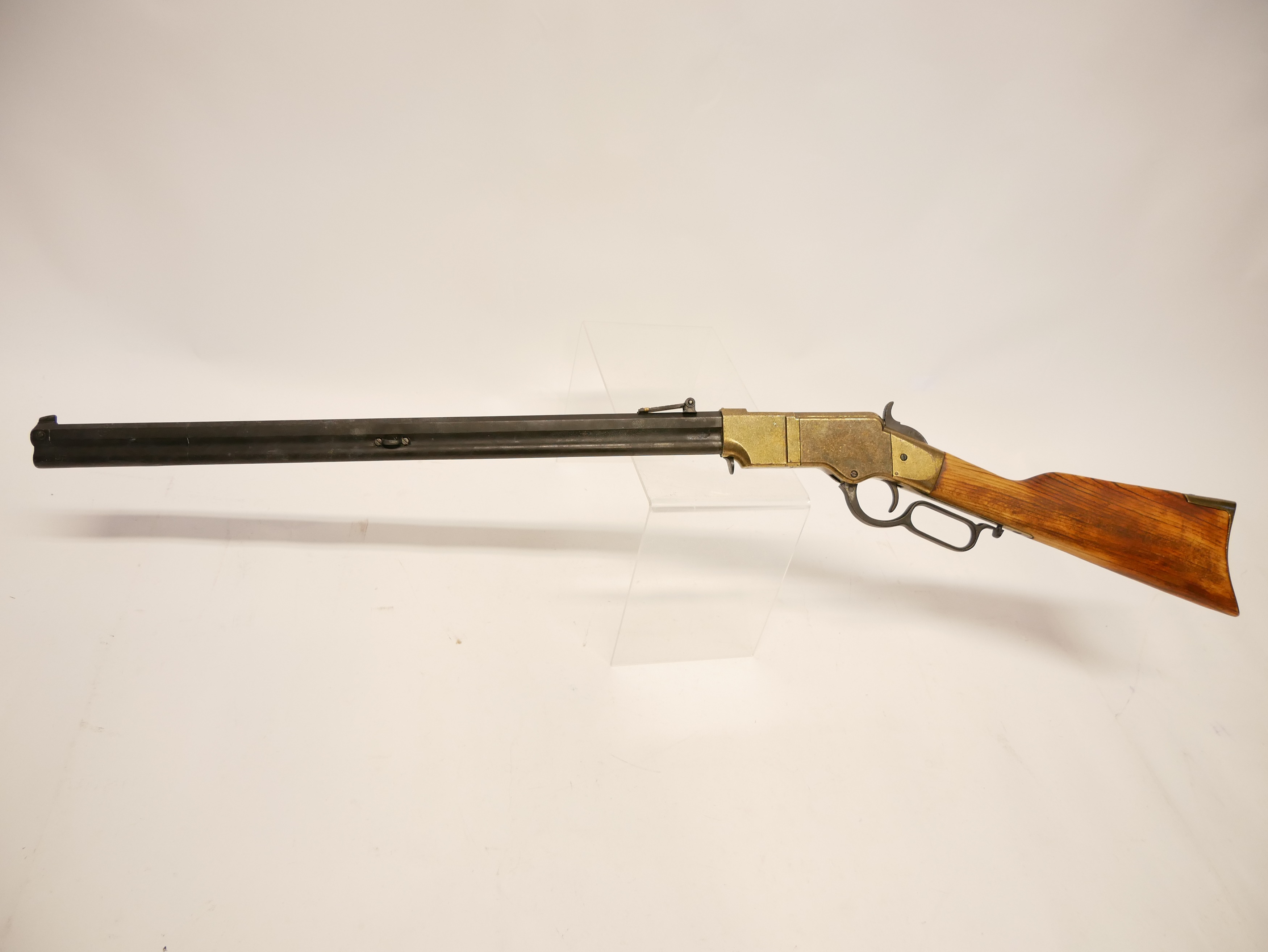 Lot 62 - Denix replica Henry Rifle