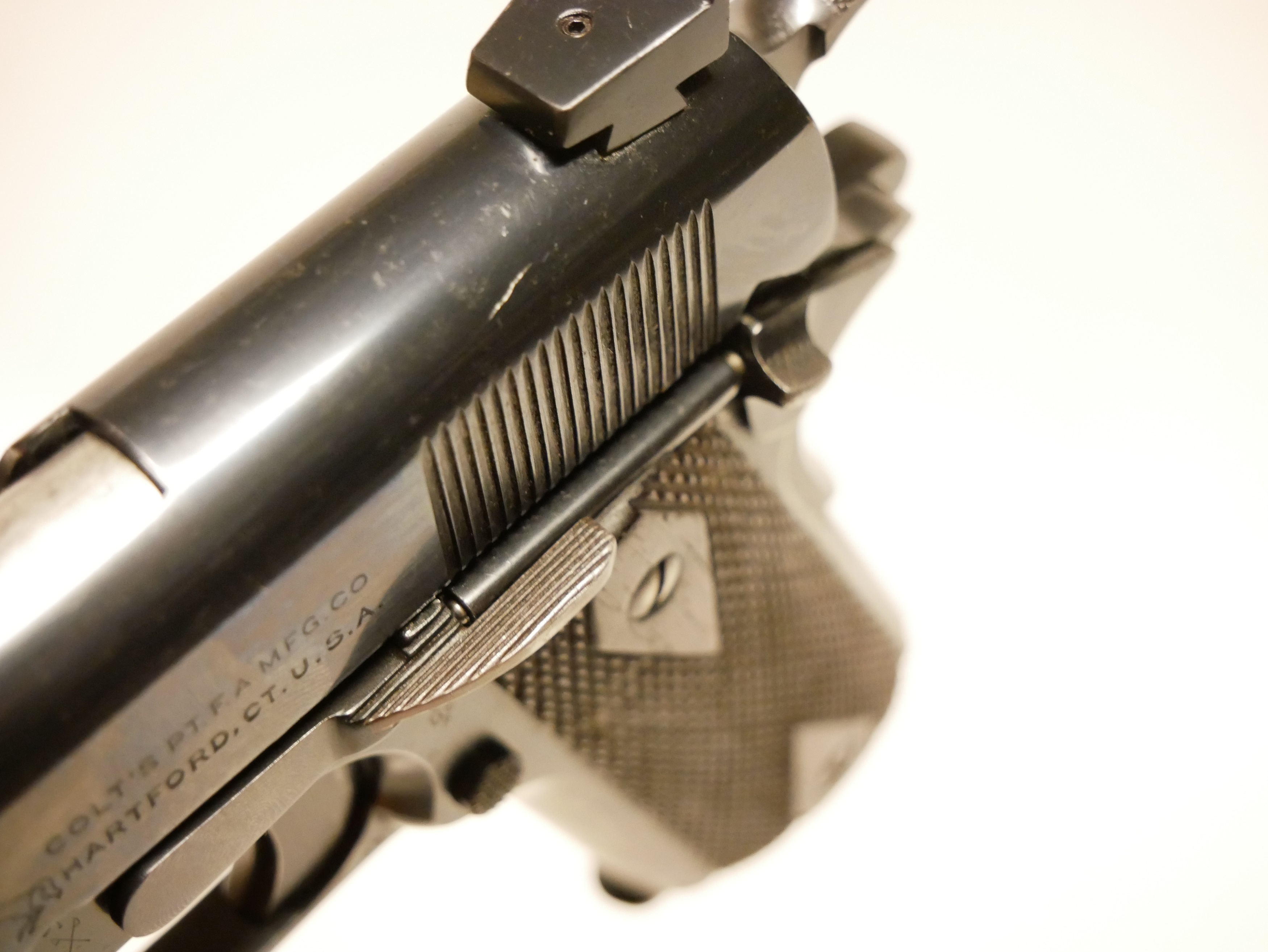 Lot 94 - Colt 1911 RAF Contract .455 semi automatic