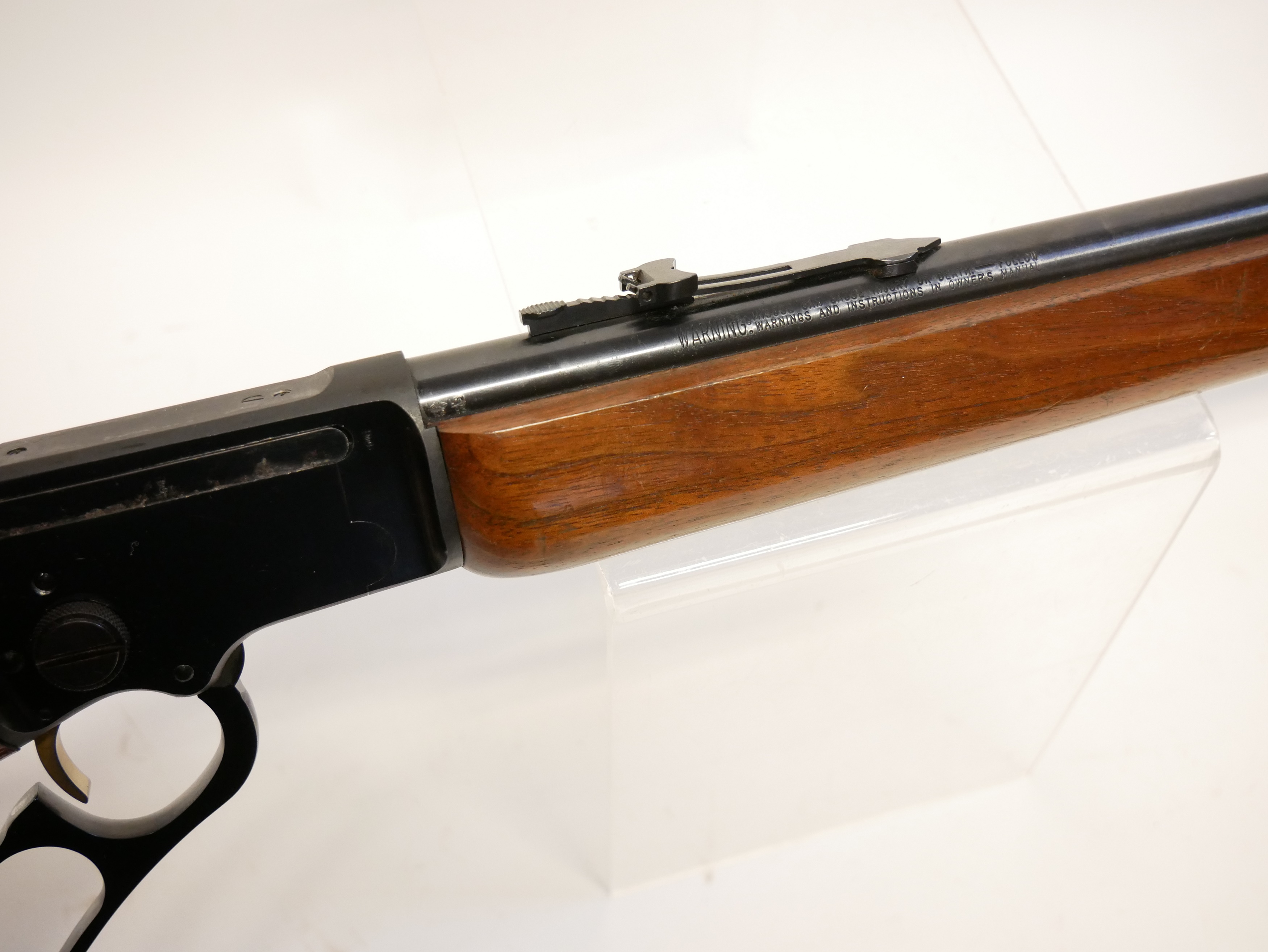 Lot 121 - Marlin .22lr lever action rifle LICENCE