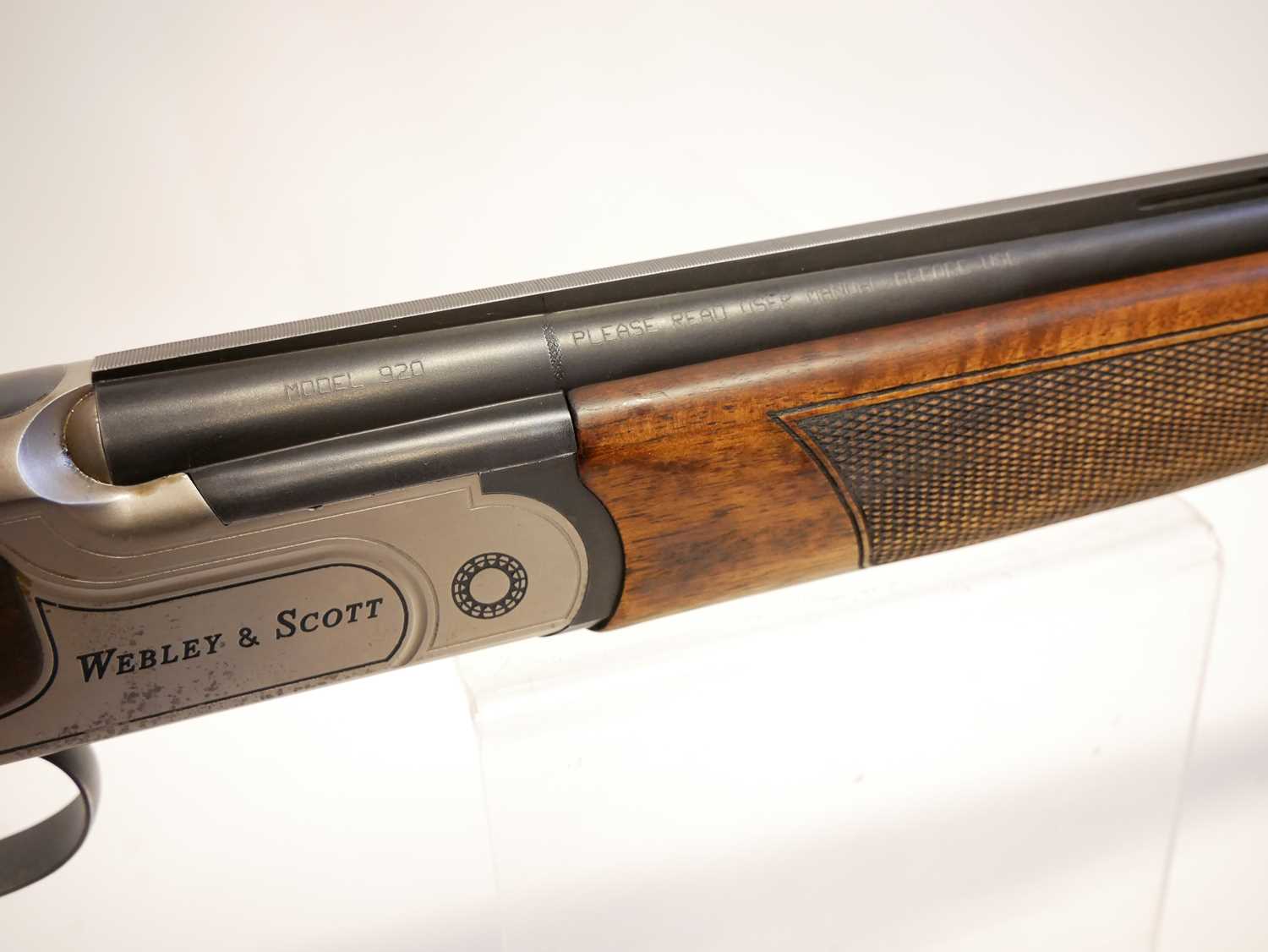 Lot 161 - Webley and Scott 20 bore over and under
