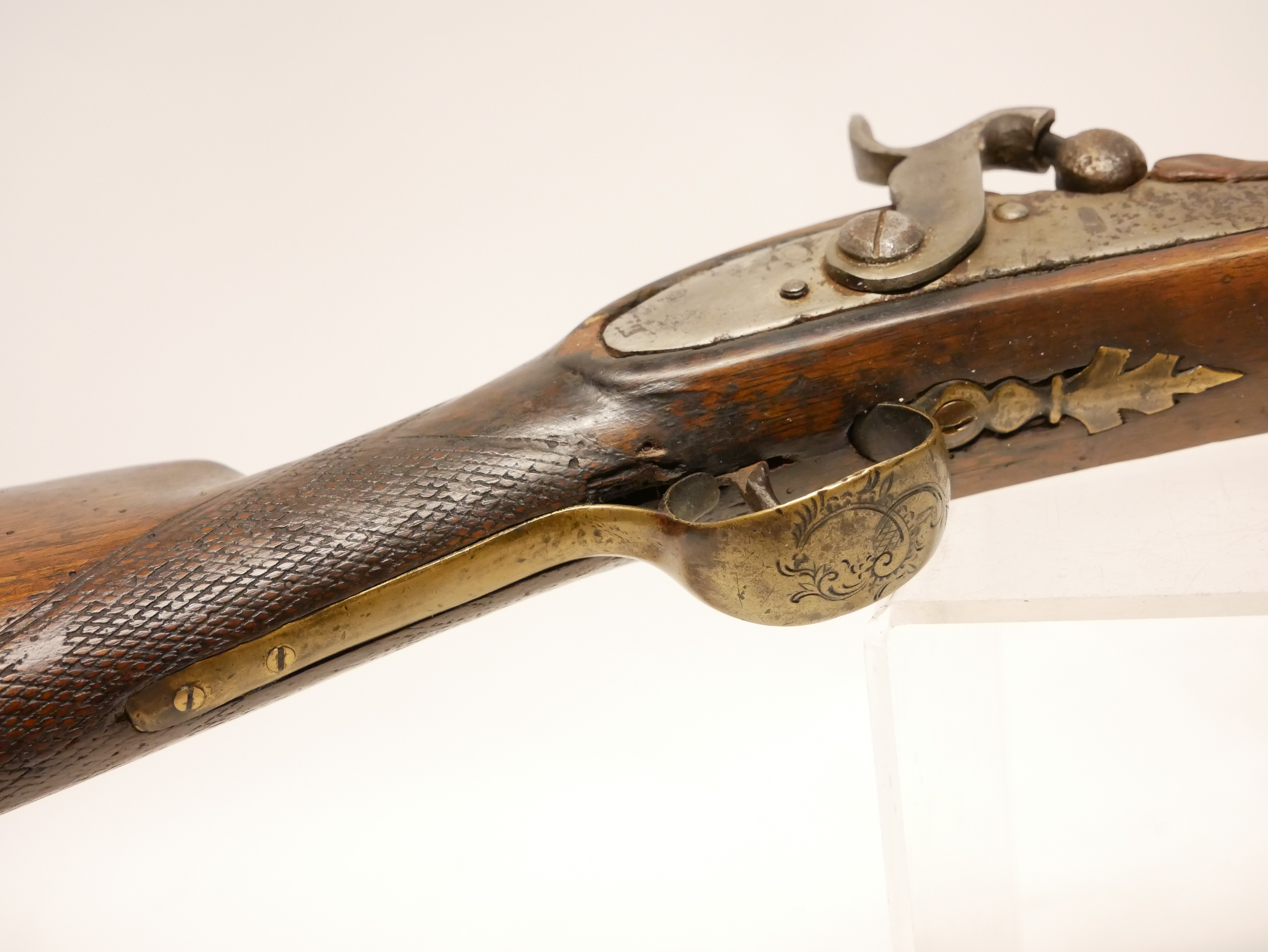 Lot 22 - Percussion single barrel shotgun