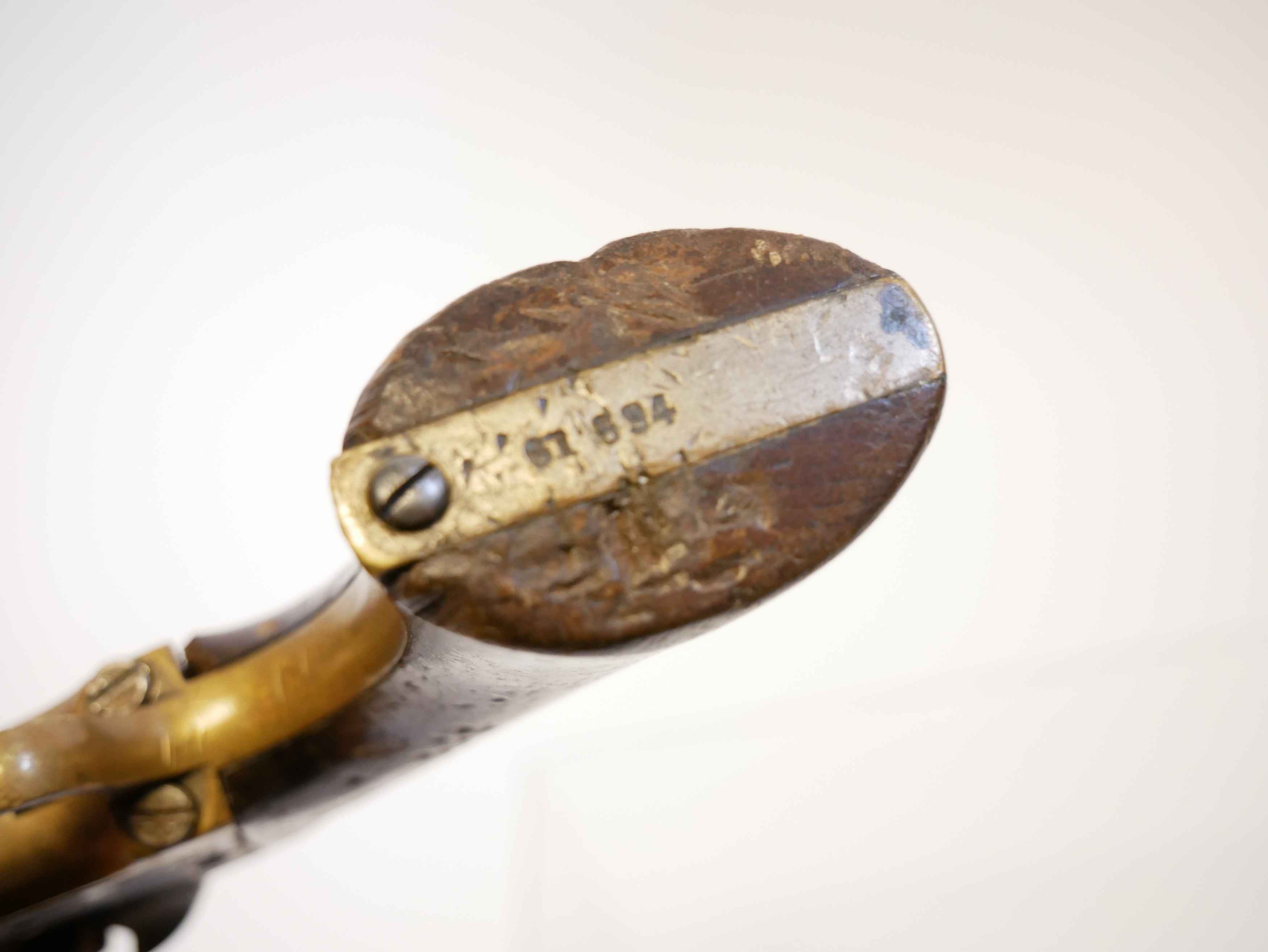 Lot 315 - The major parts of a Manhattan revolver