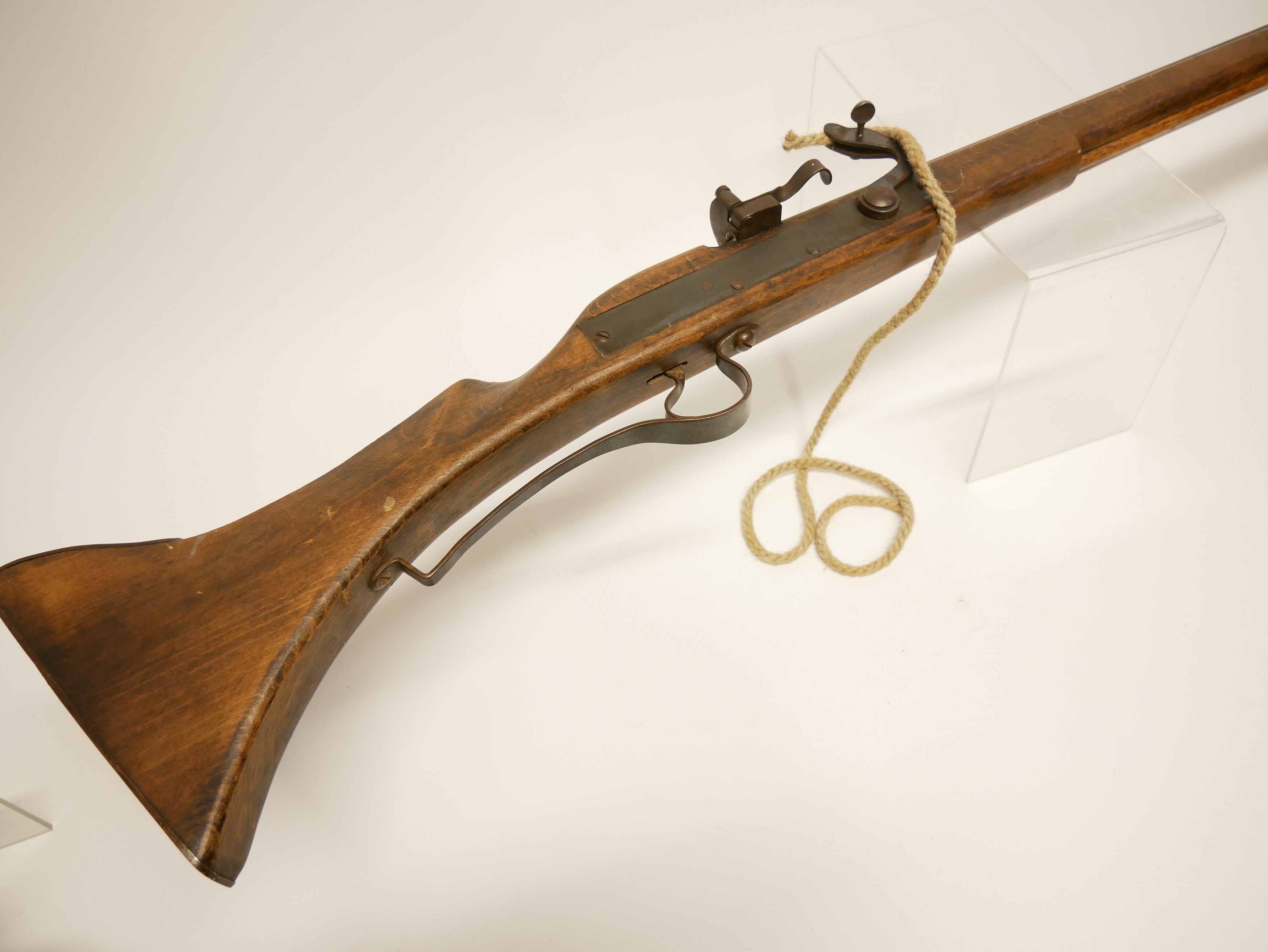 Lot 145 - Matchlock 20 bore Blank firing Re-enactors