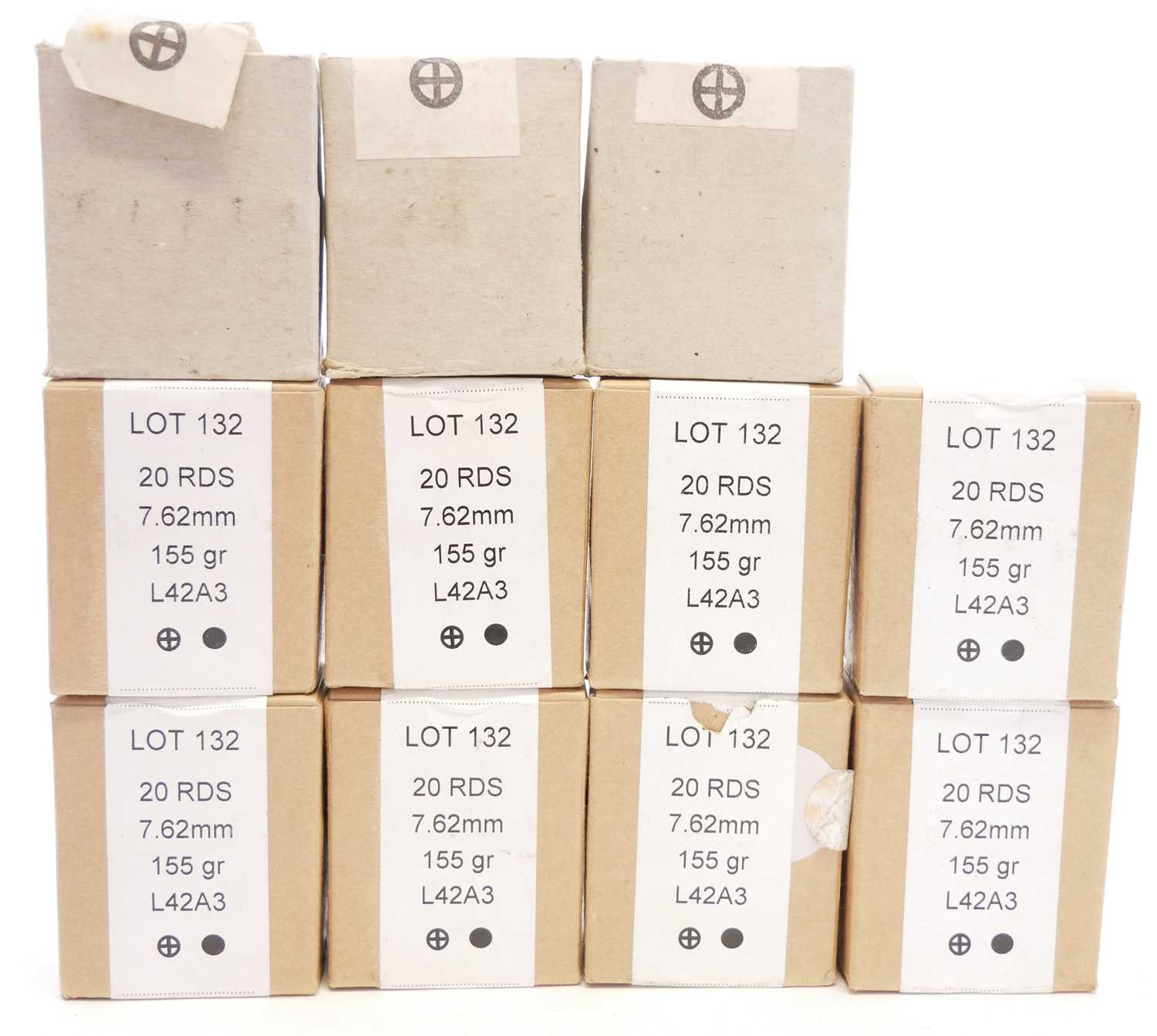 Lot 318 - Two hundred and twenty rounds of Radway