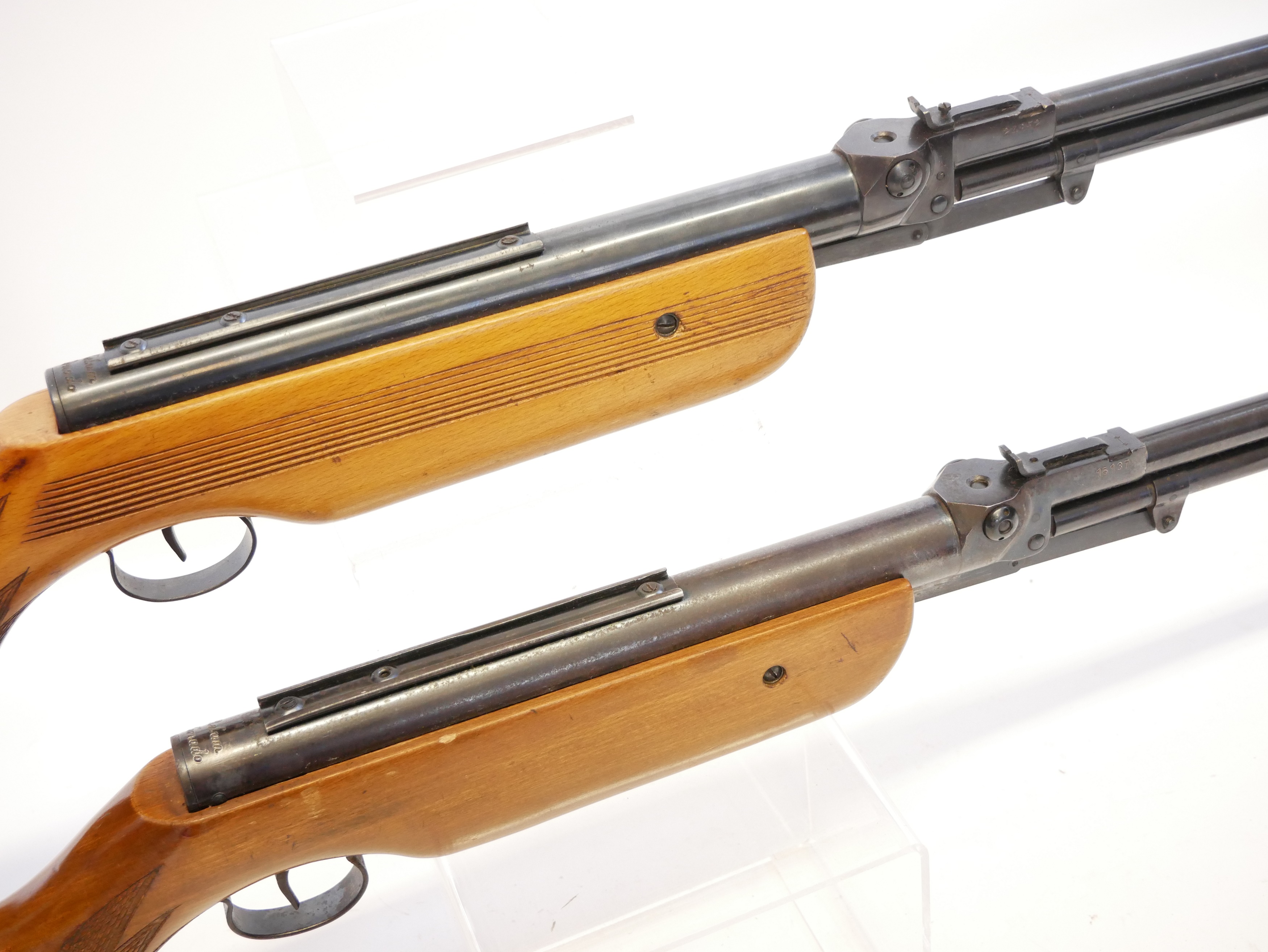 Lot 55 - Two Relum Tornado .22 air rifles