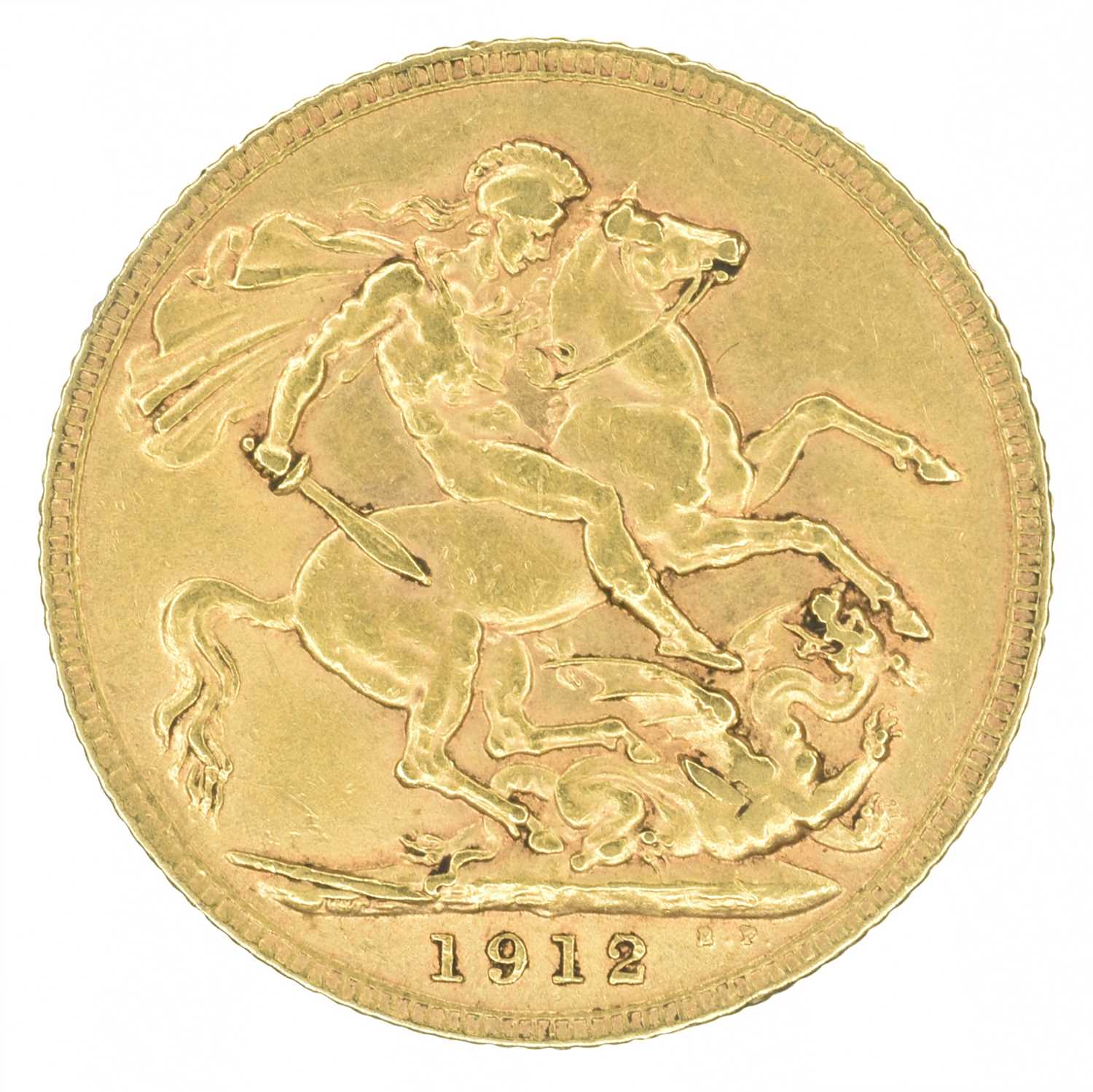 Lot 63 - King George V, Sovereign, 1912.