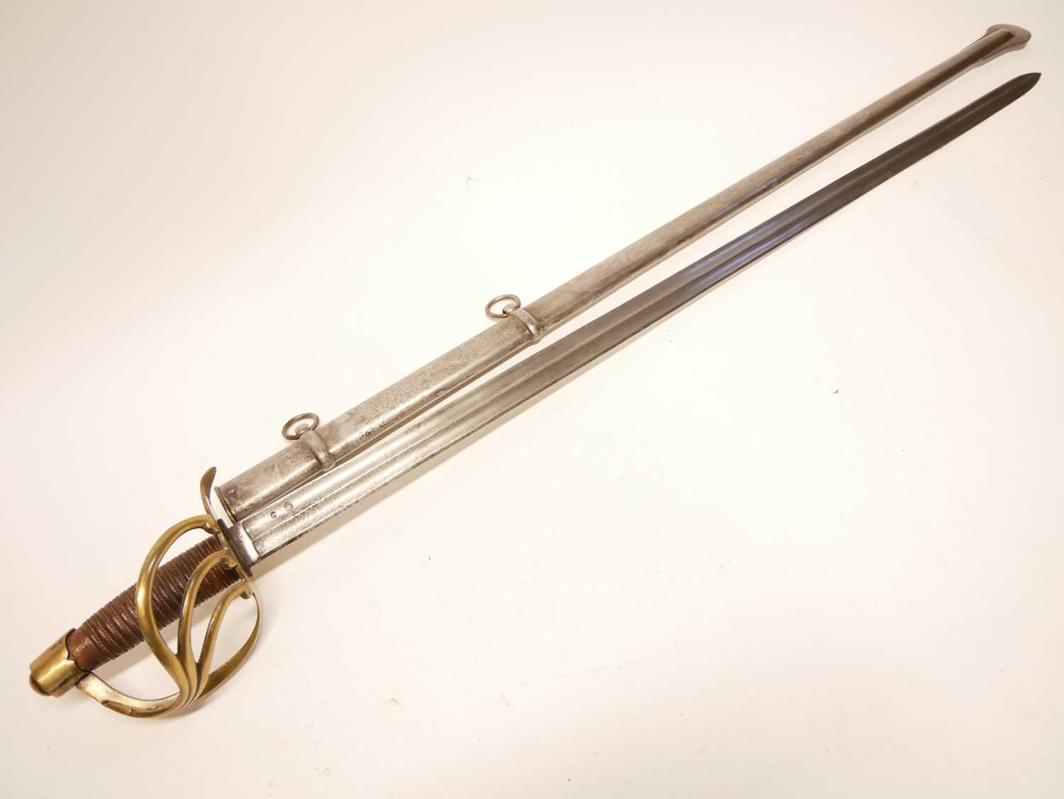 Lot 203 - Modern replica of a French Heavy Cavalry