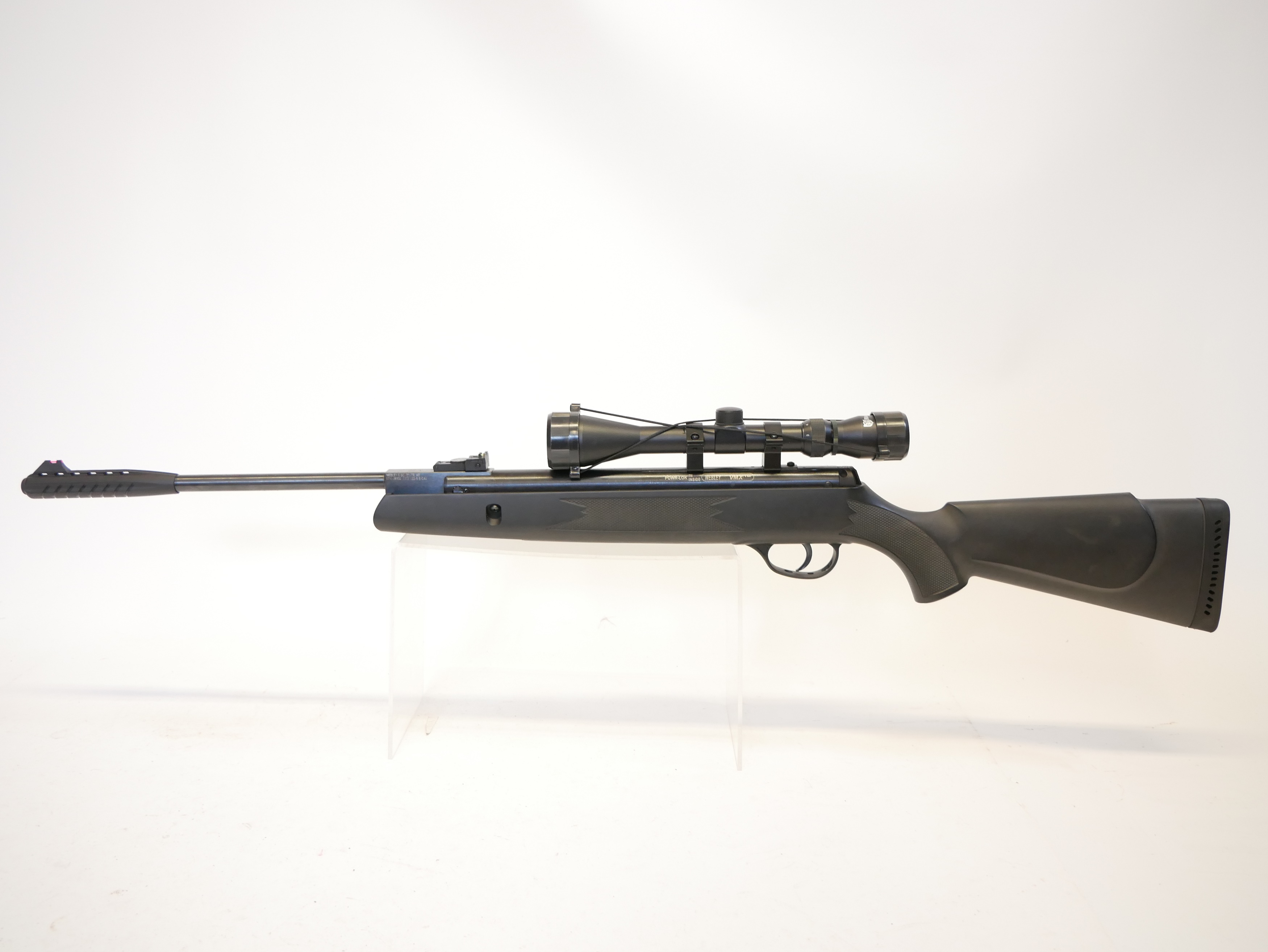 Lot 161 - Webley VMX .22 air rifle with Nikko Stirling