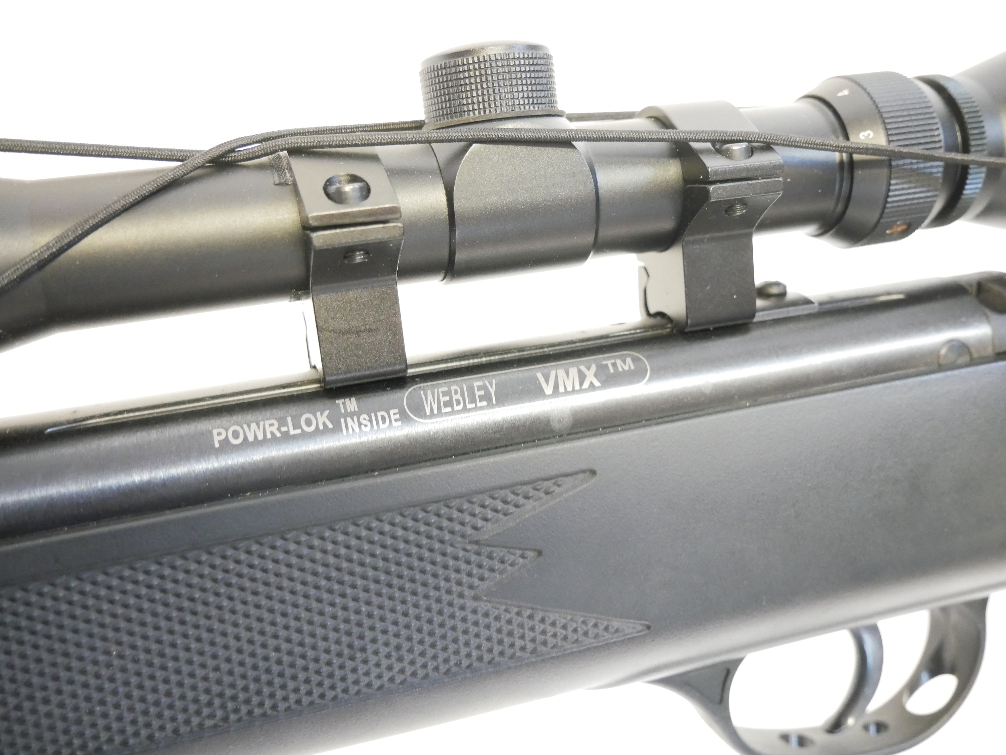 Lot 161 - Webley VMX .22 air rifle with Nikko Stirling