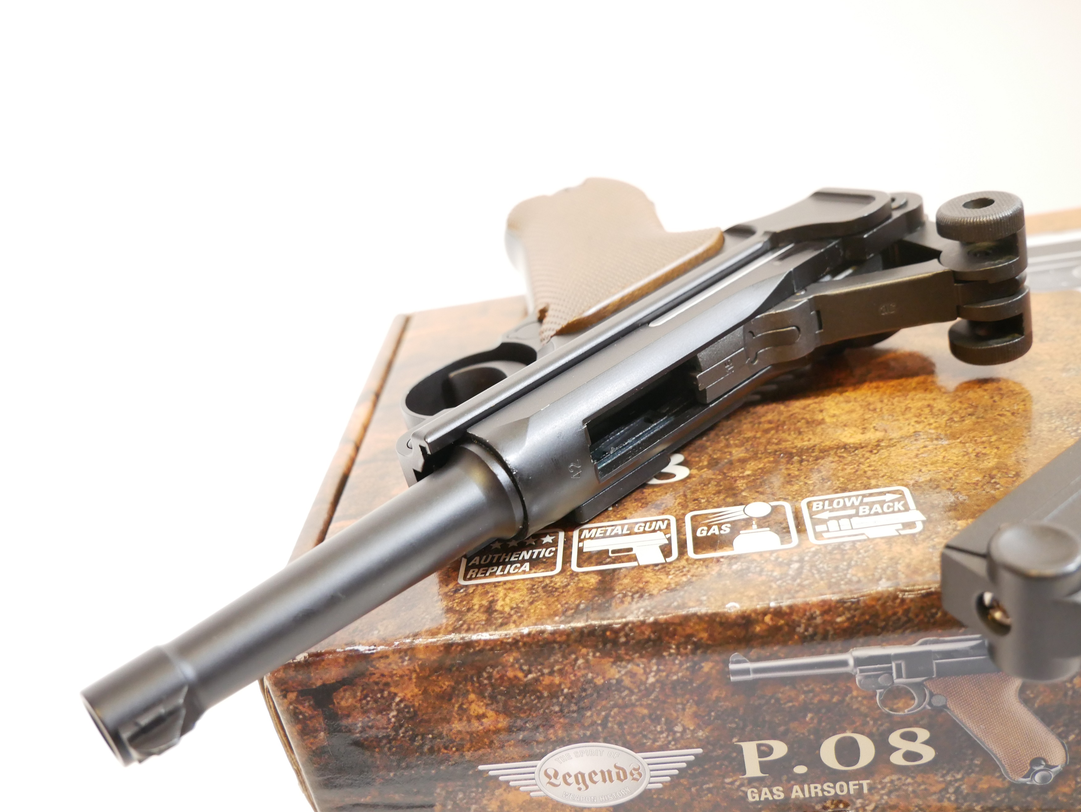 Lot 146 - Umarex Legends PO8 Luger air soft pistol