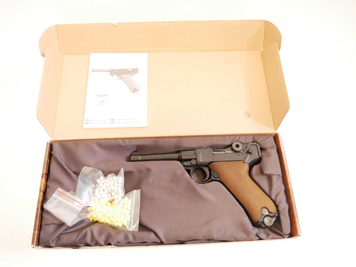 Lot 146 - Umarex Legends PO8 Luger air soft pistol
