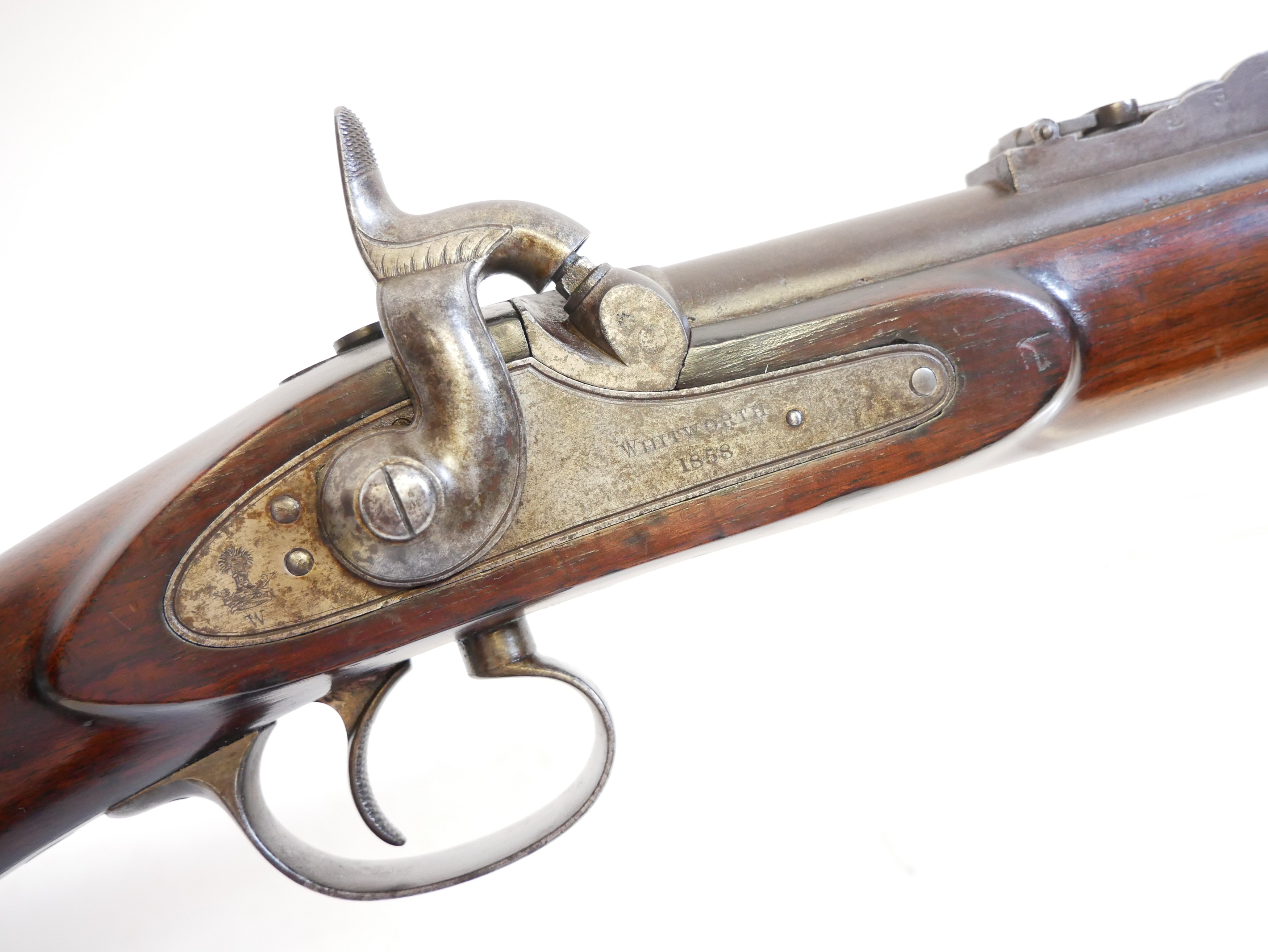 Lot 76 - Early experimental .451 Whitworth Rifle