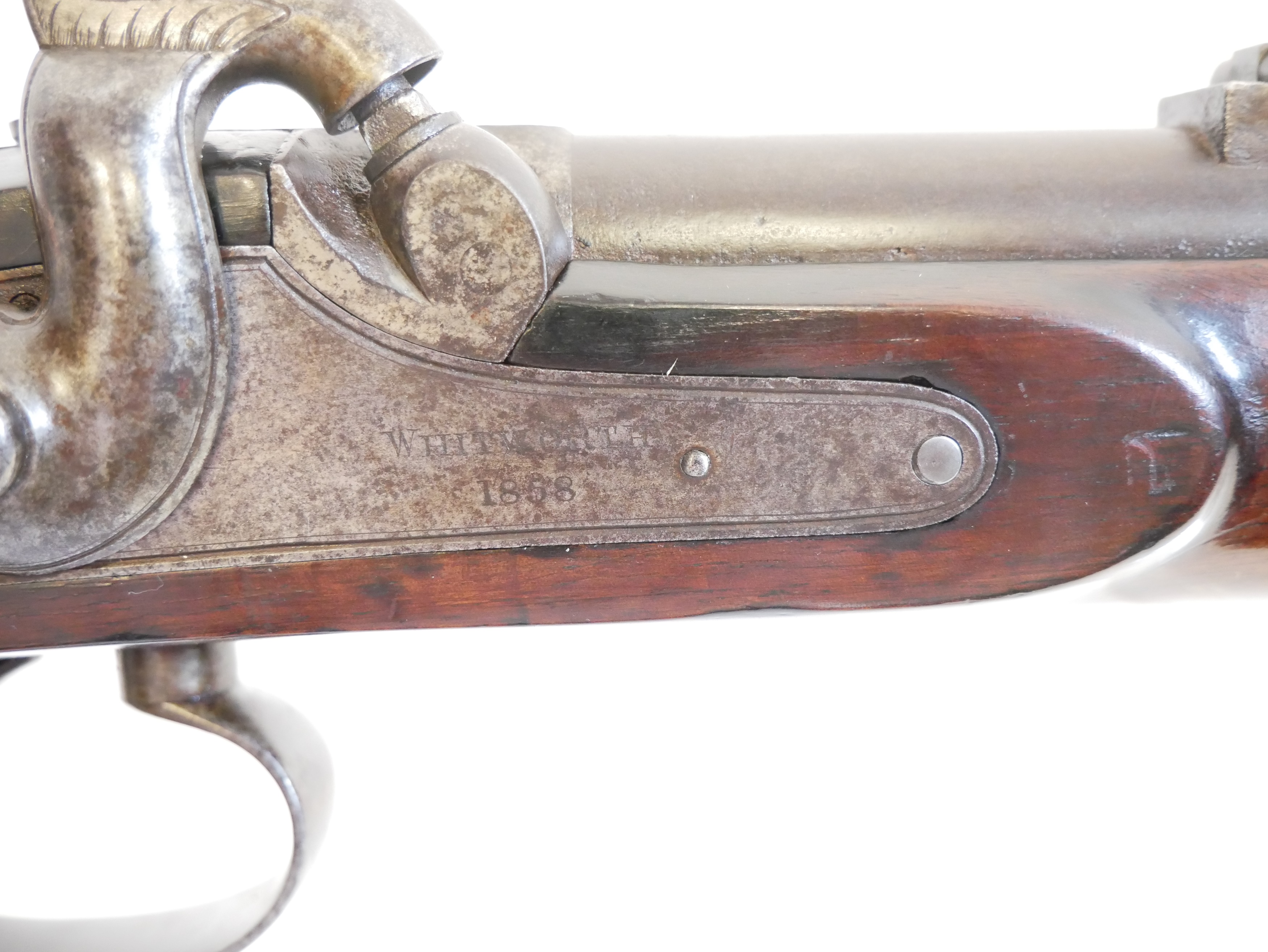 Lot 76 - Early experimental .451 Whitworth Rifle