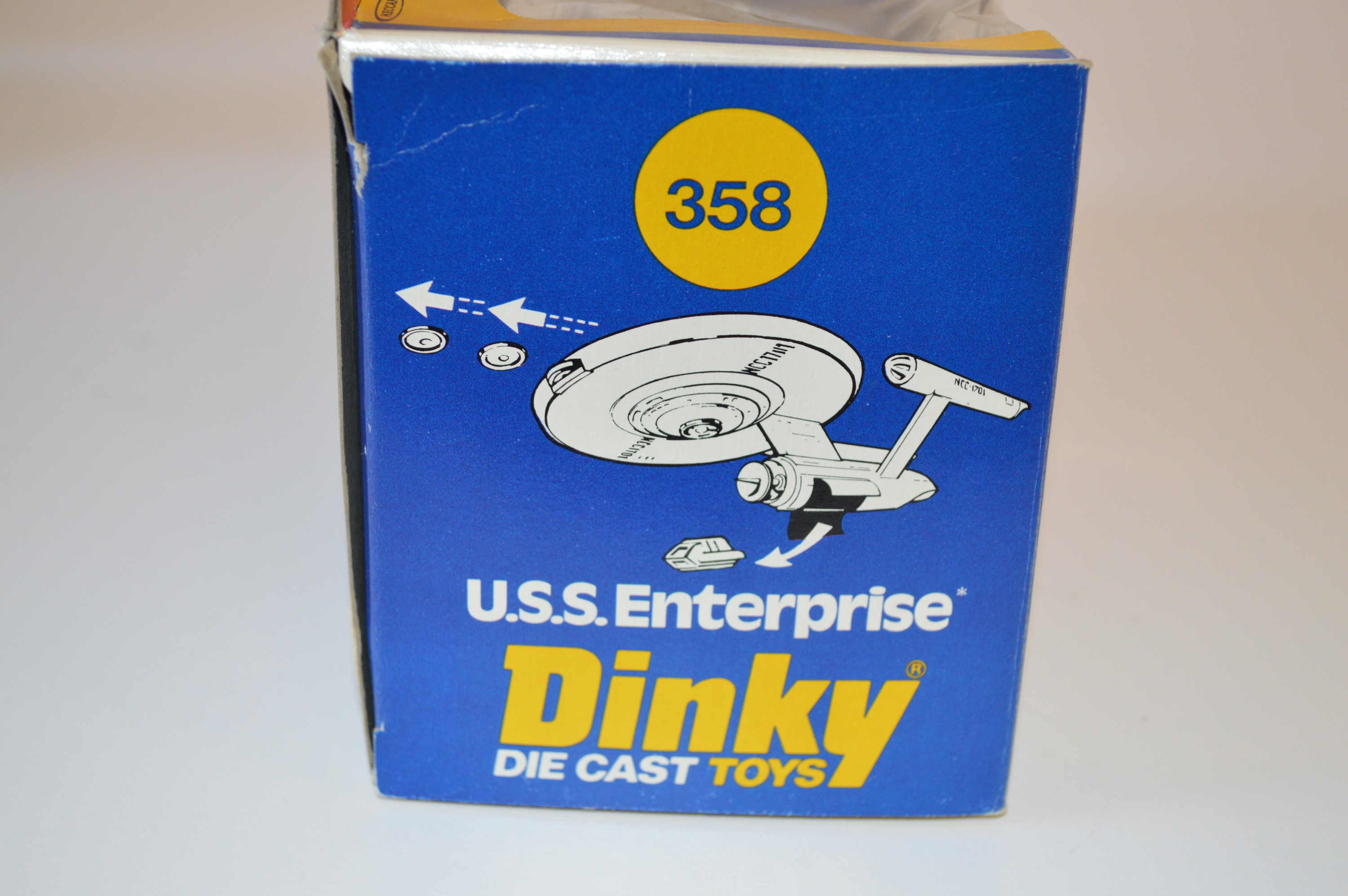 Lot 56 - Dinky Toys 358 Star Trek U.S.S. Enterprise