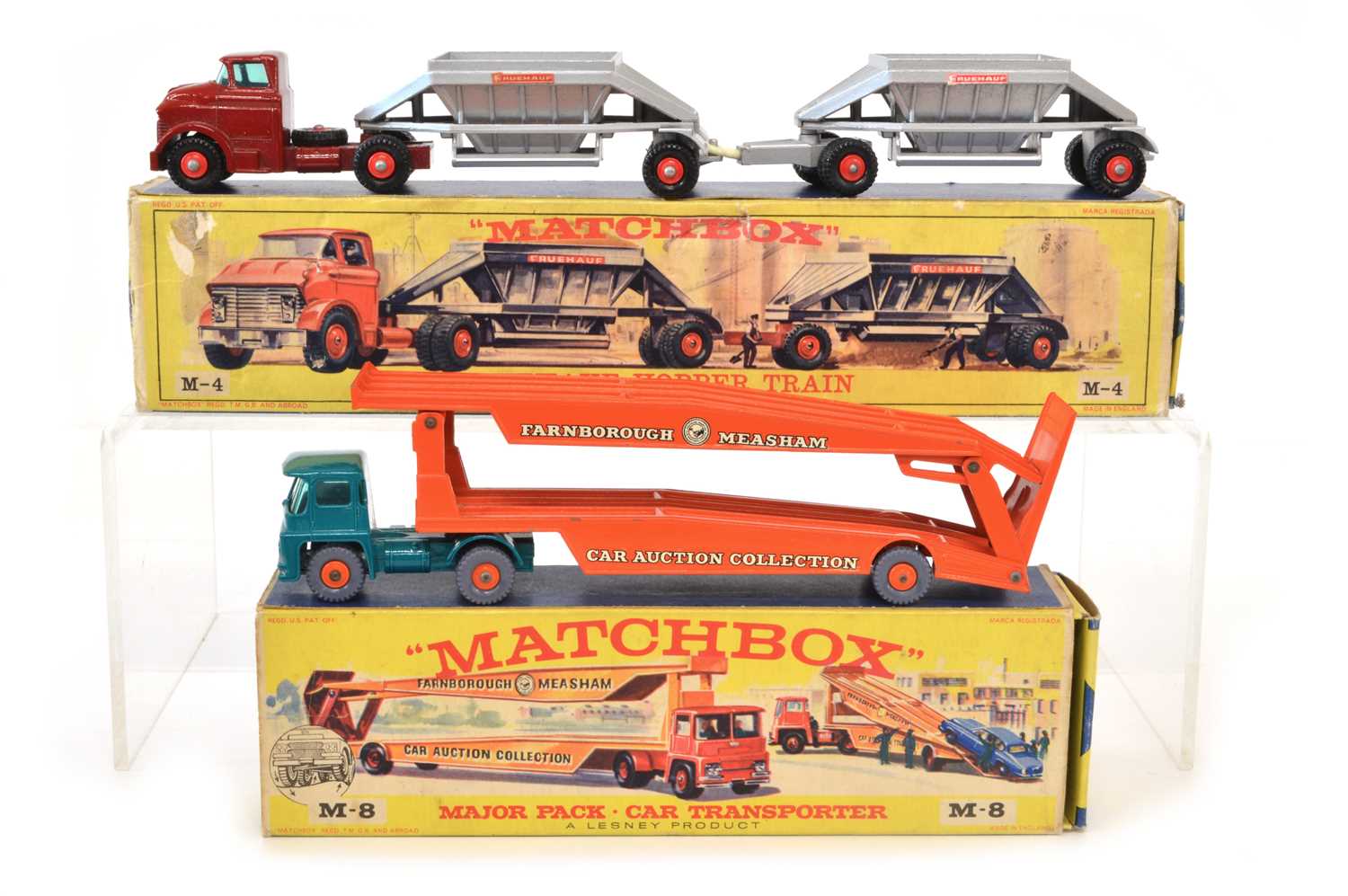 Lot 79 - Two Matchbox Major Pack Vehicles