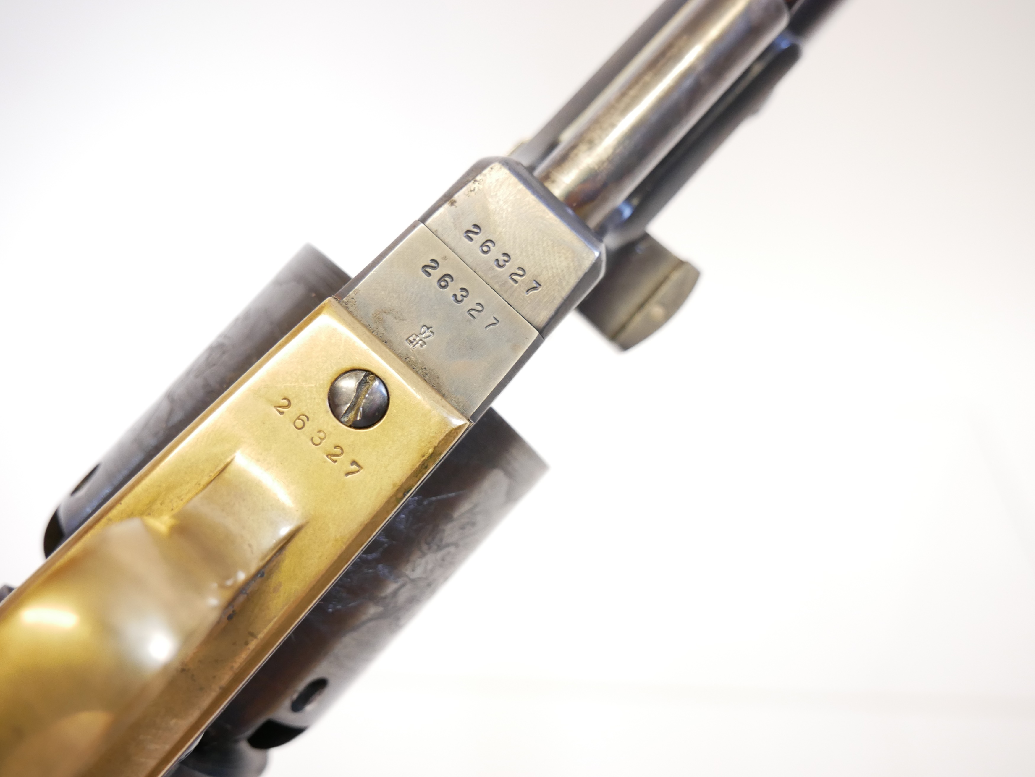 Lot 376 - 20th Century Colt Dragoon .44 revolver,