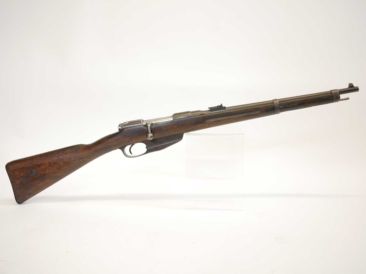 Lot 78 - Rare Steyr 1896 6.5x53R obsolete calibre bolt