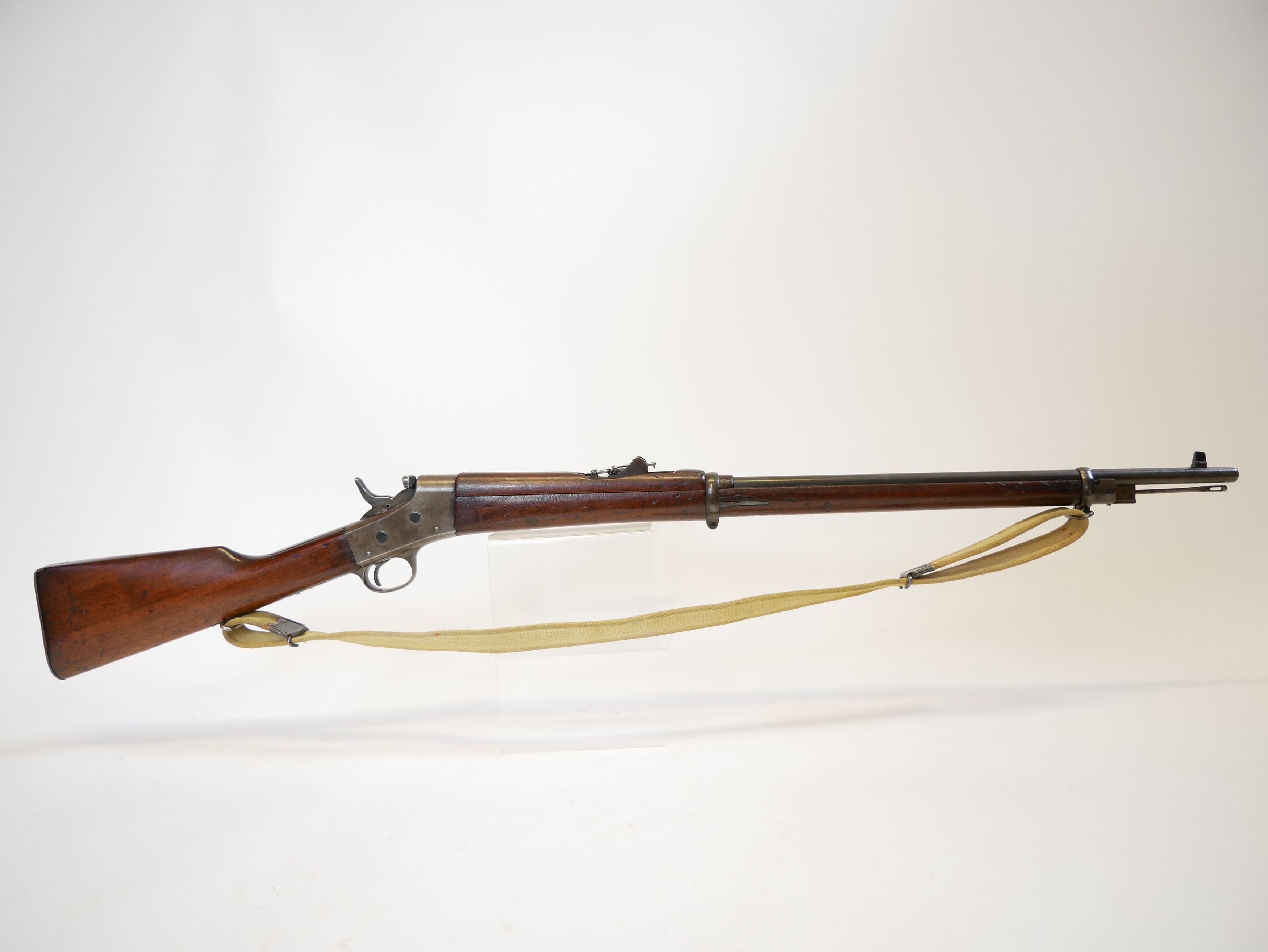 Lot 410 - Remington Rolling block 7mm (7x57) rifle
