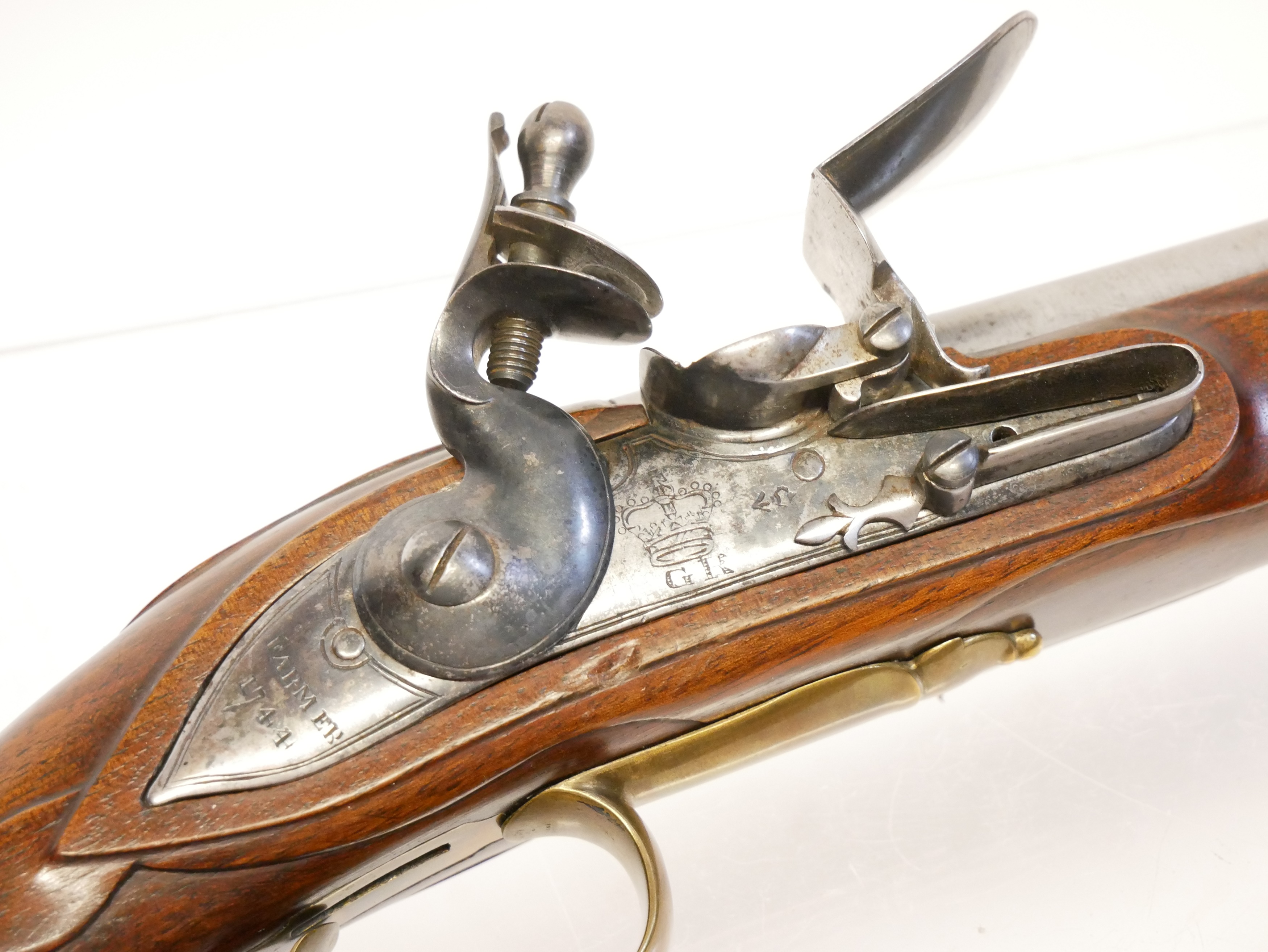 Lot 537 - Part built reproduction flintlock heavy