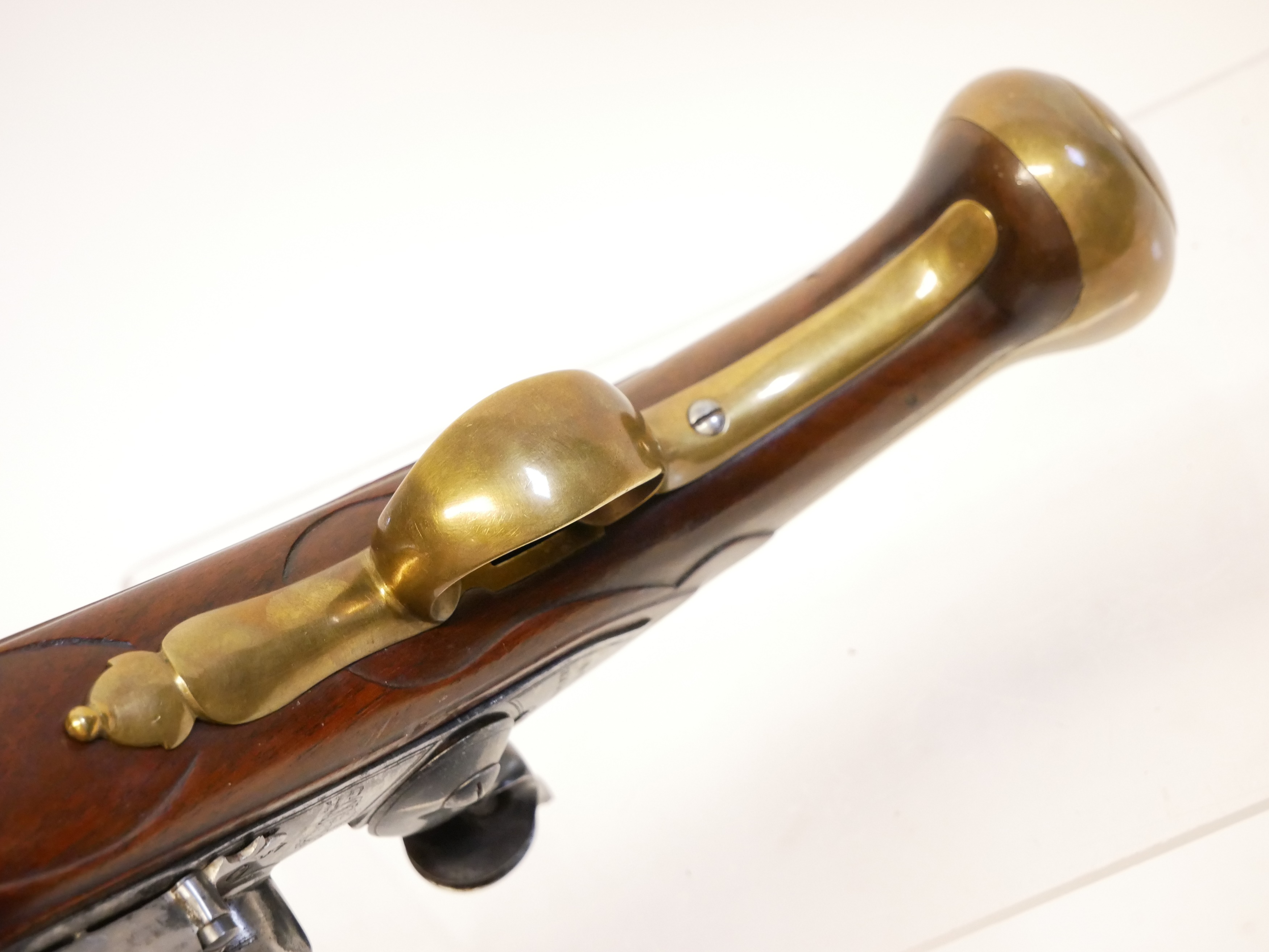 Lot 537 - Part built reproduction flintlock heavy