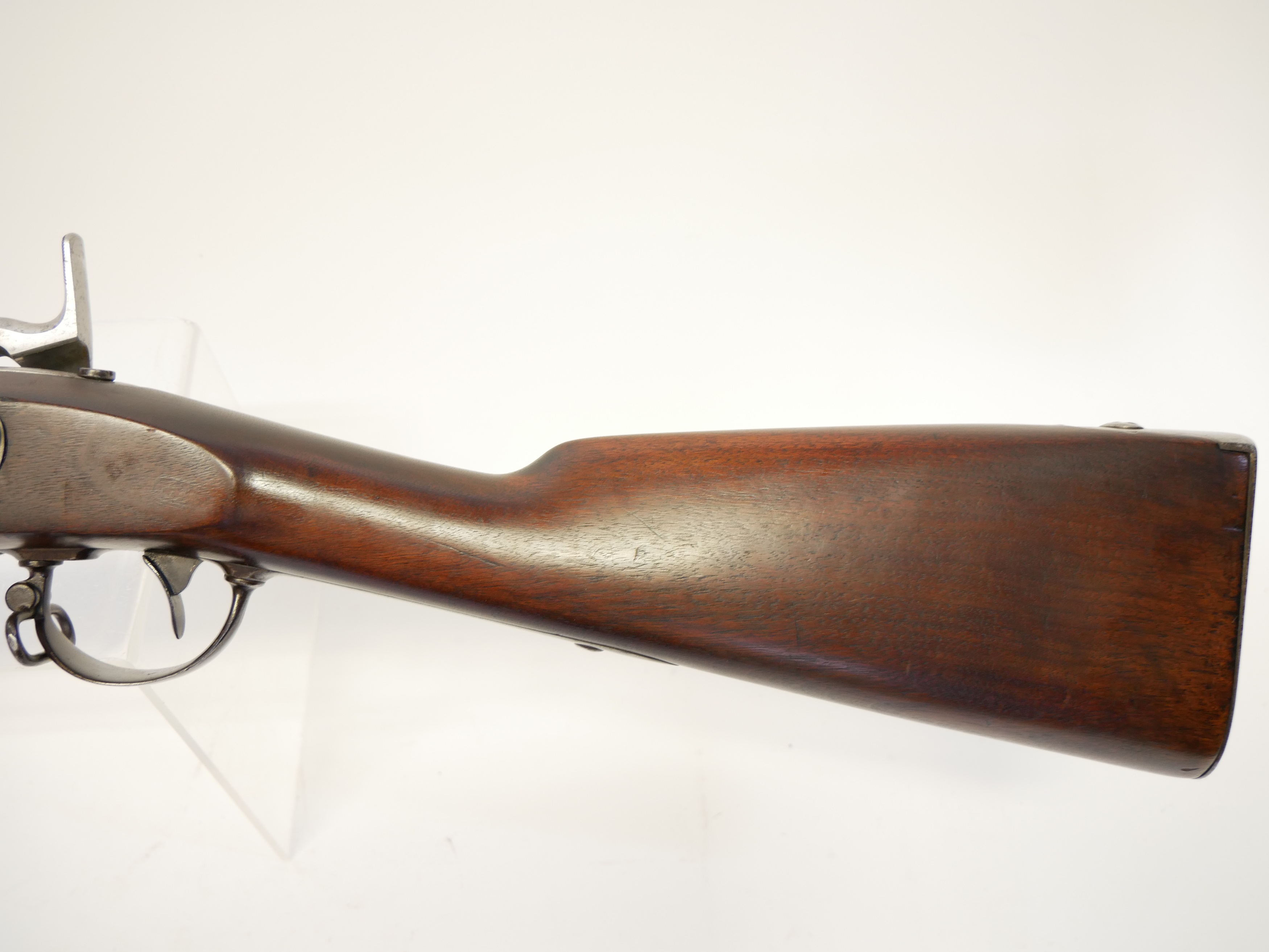 Lot 53 - US Springfield Pattern M1842 rifled musket,