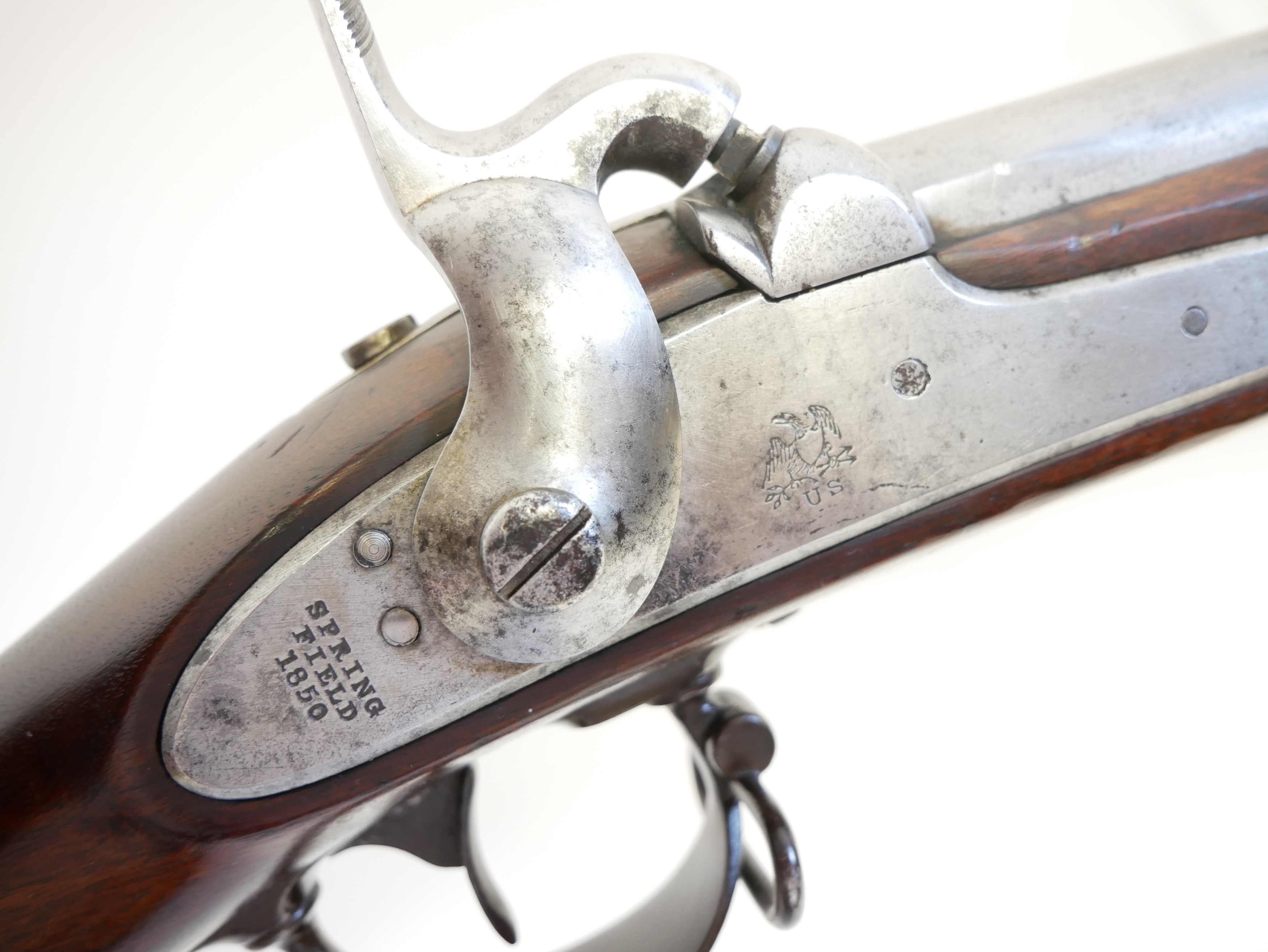Lot 53 - US Springfield Pattern M1842 rifled musket,