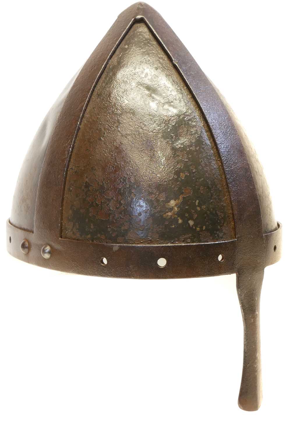 Lot 300 - Reproduction Viking Spangenhelm type helmet,