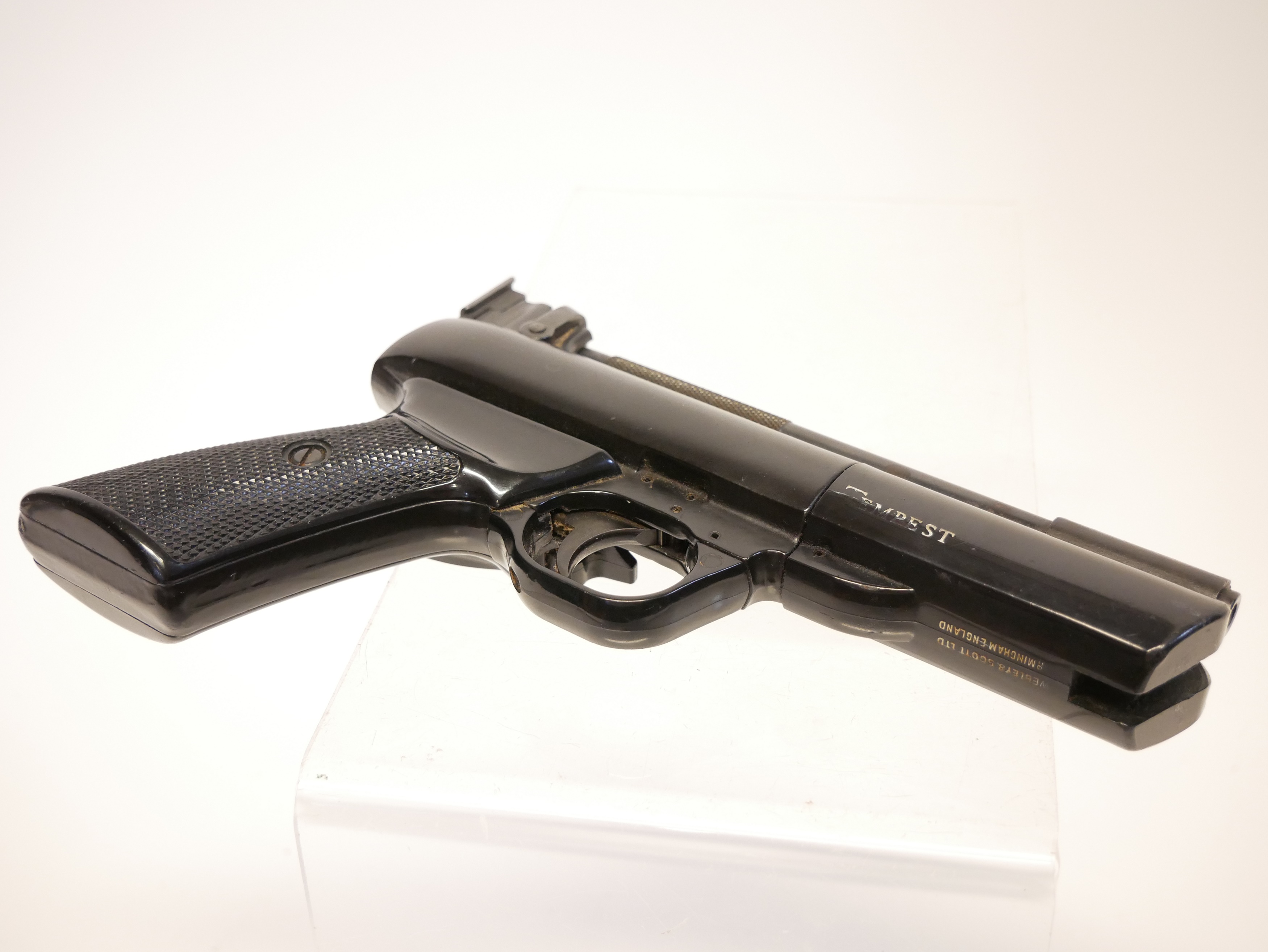 Lot 110 - Webley Tempest .22 air pistol,