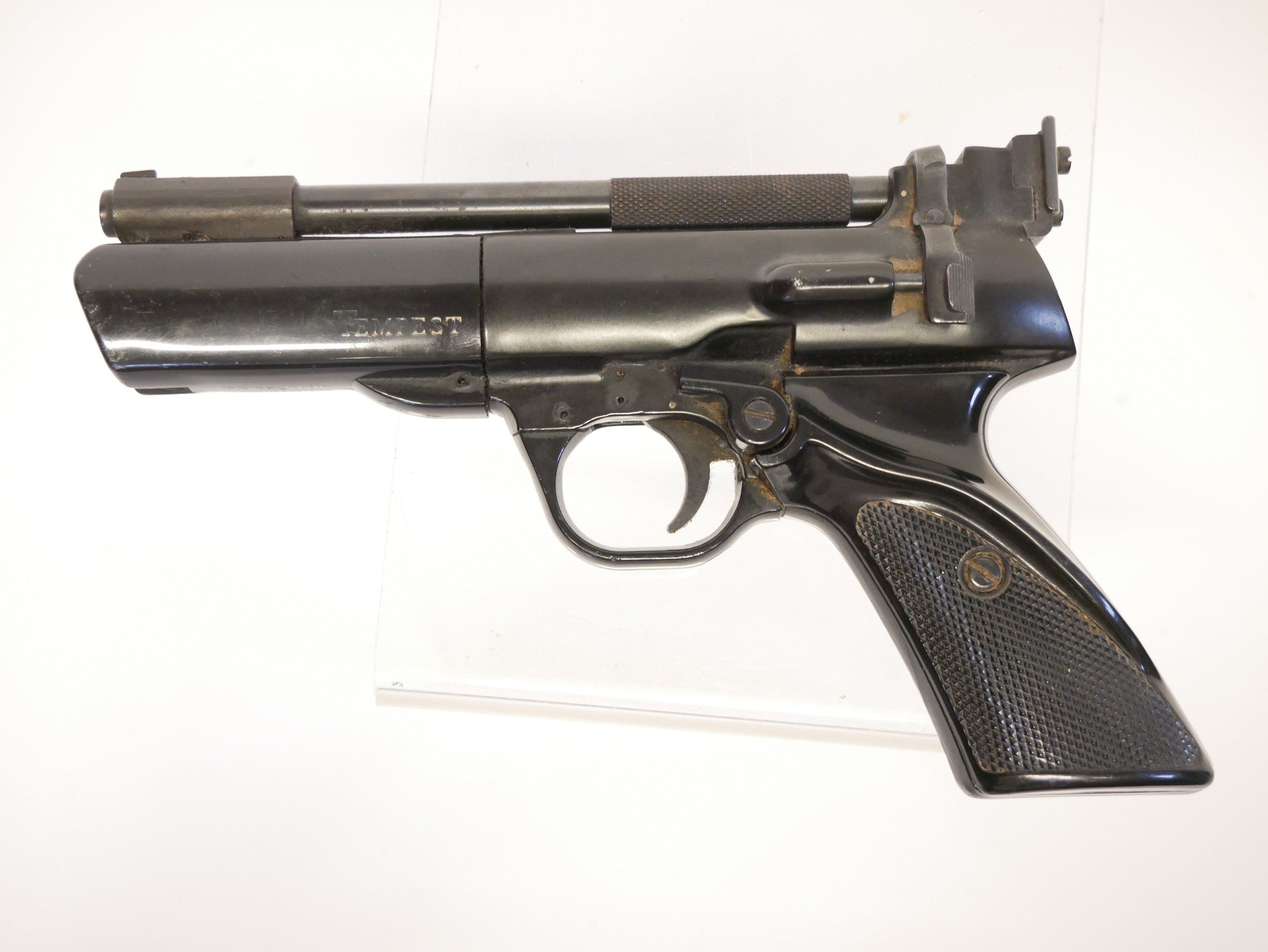 Lot 110 - Webley Tempest .22 air pistol,
