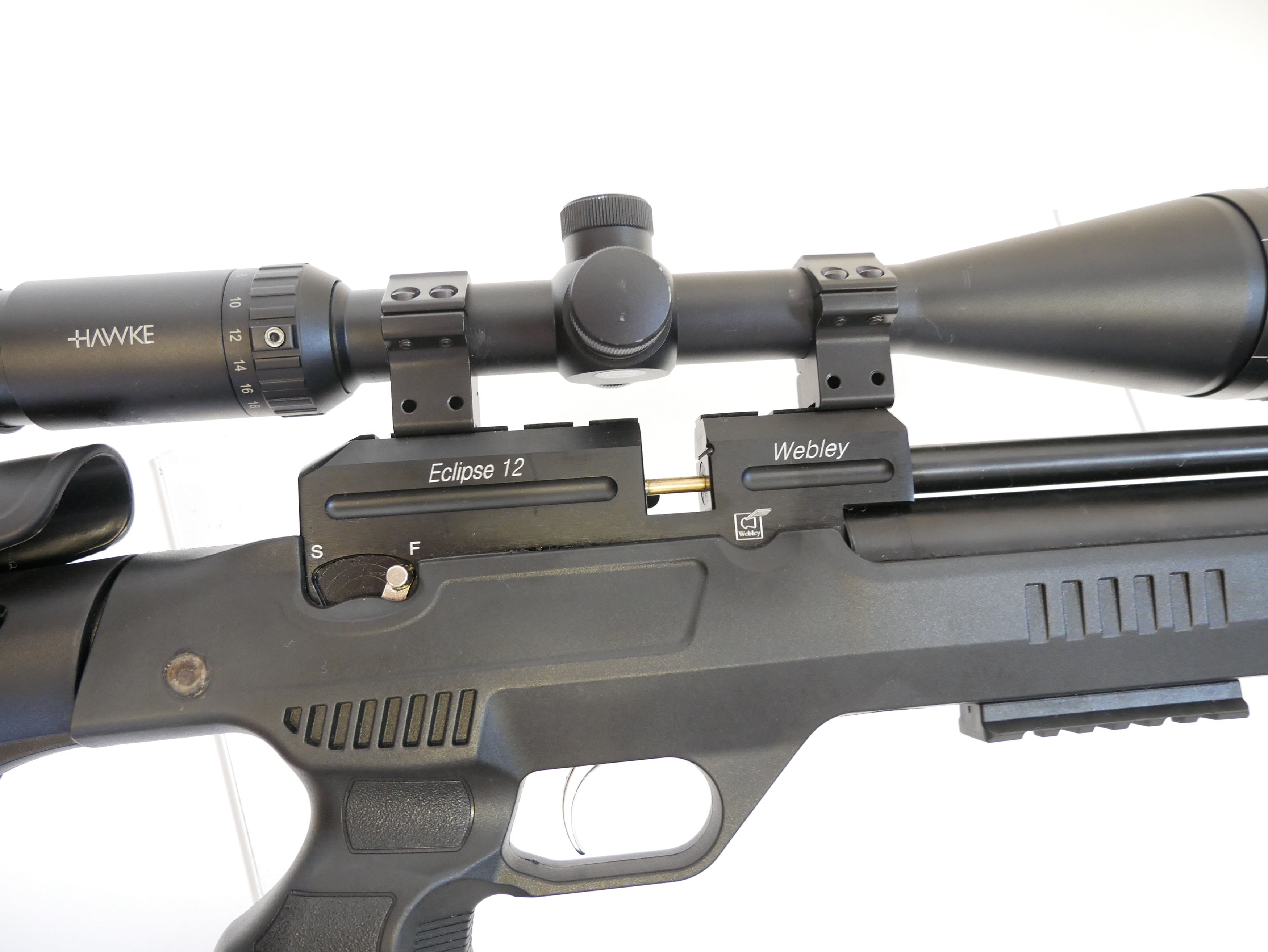 Lot 144 - Webley Eclipse 12 .177 PCP air rifle