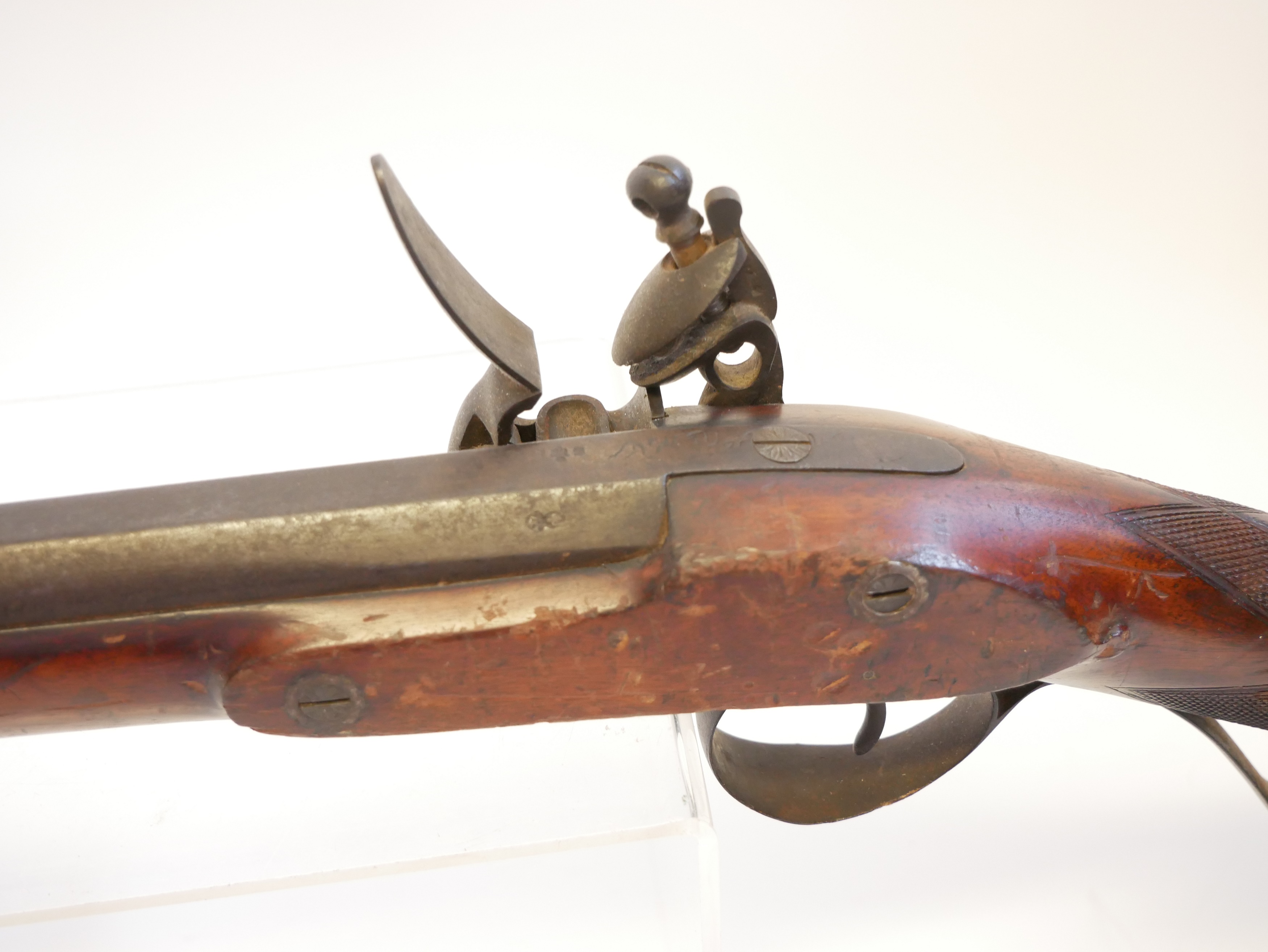 Lot 77 - East India Company flintlock trade rifle