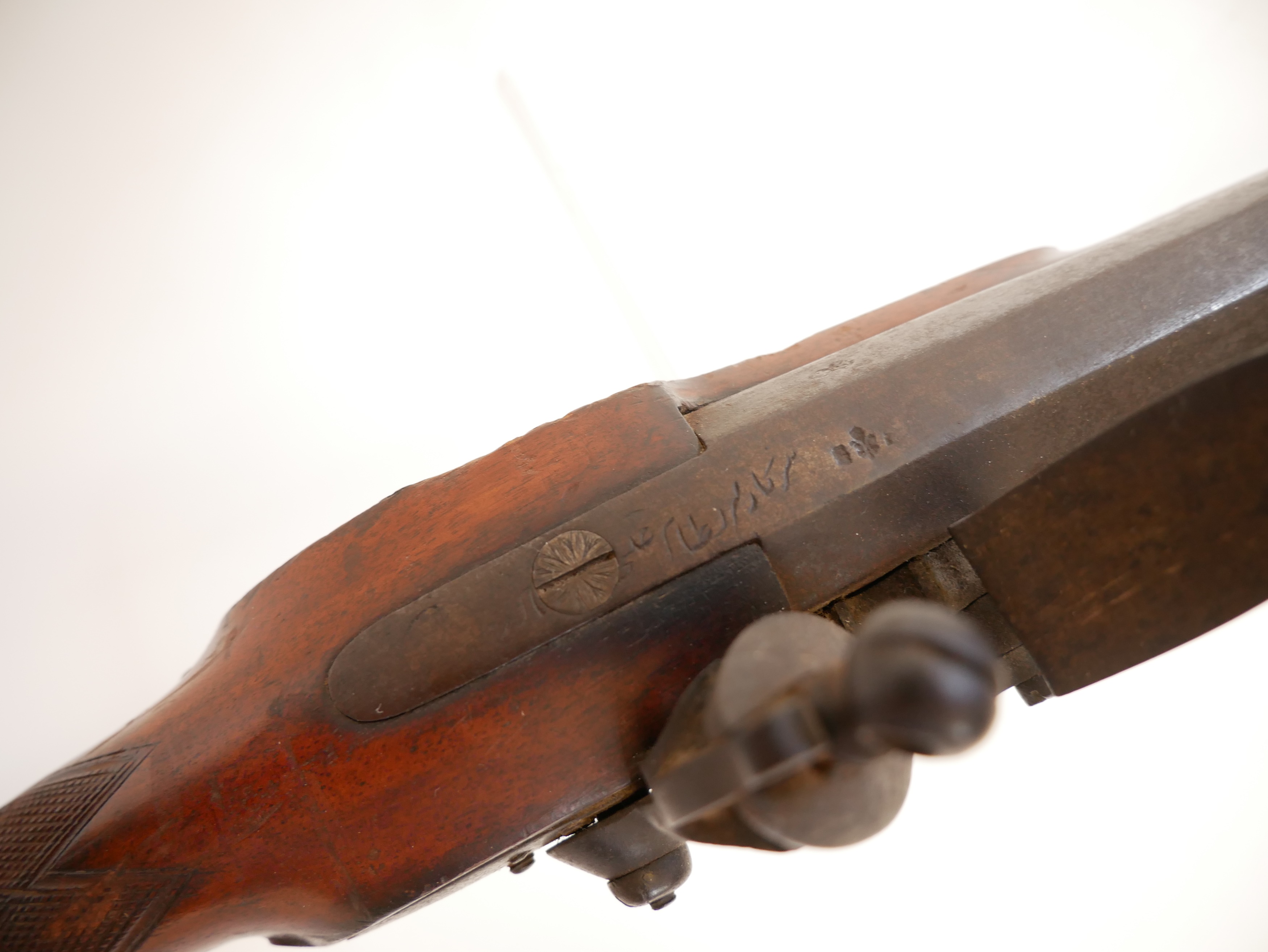 Lot 77 - East India Company flintlock trade rifle