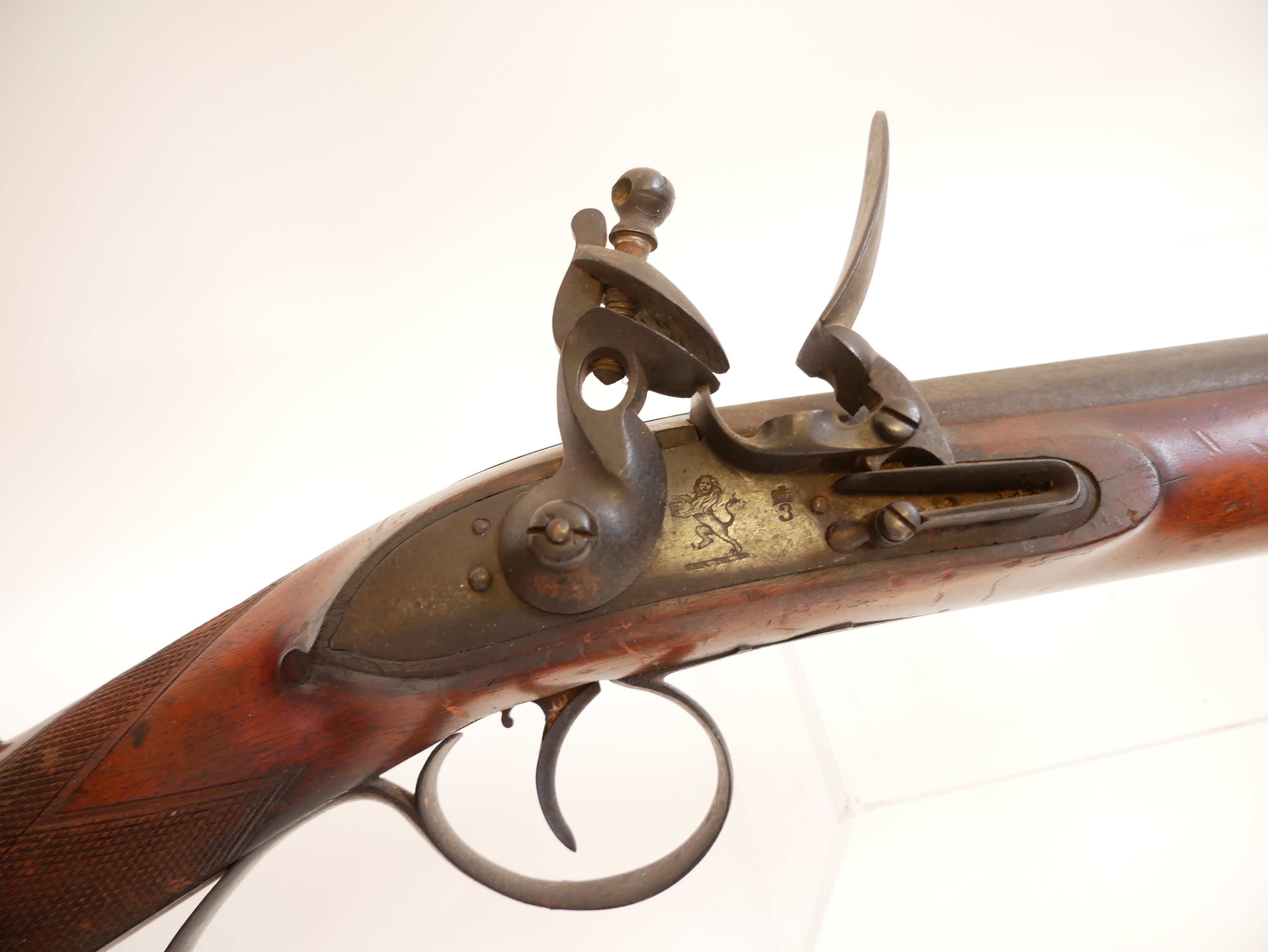 Lot 77 - East India Company flintlock trade rifle