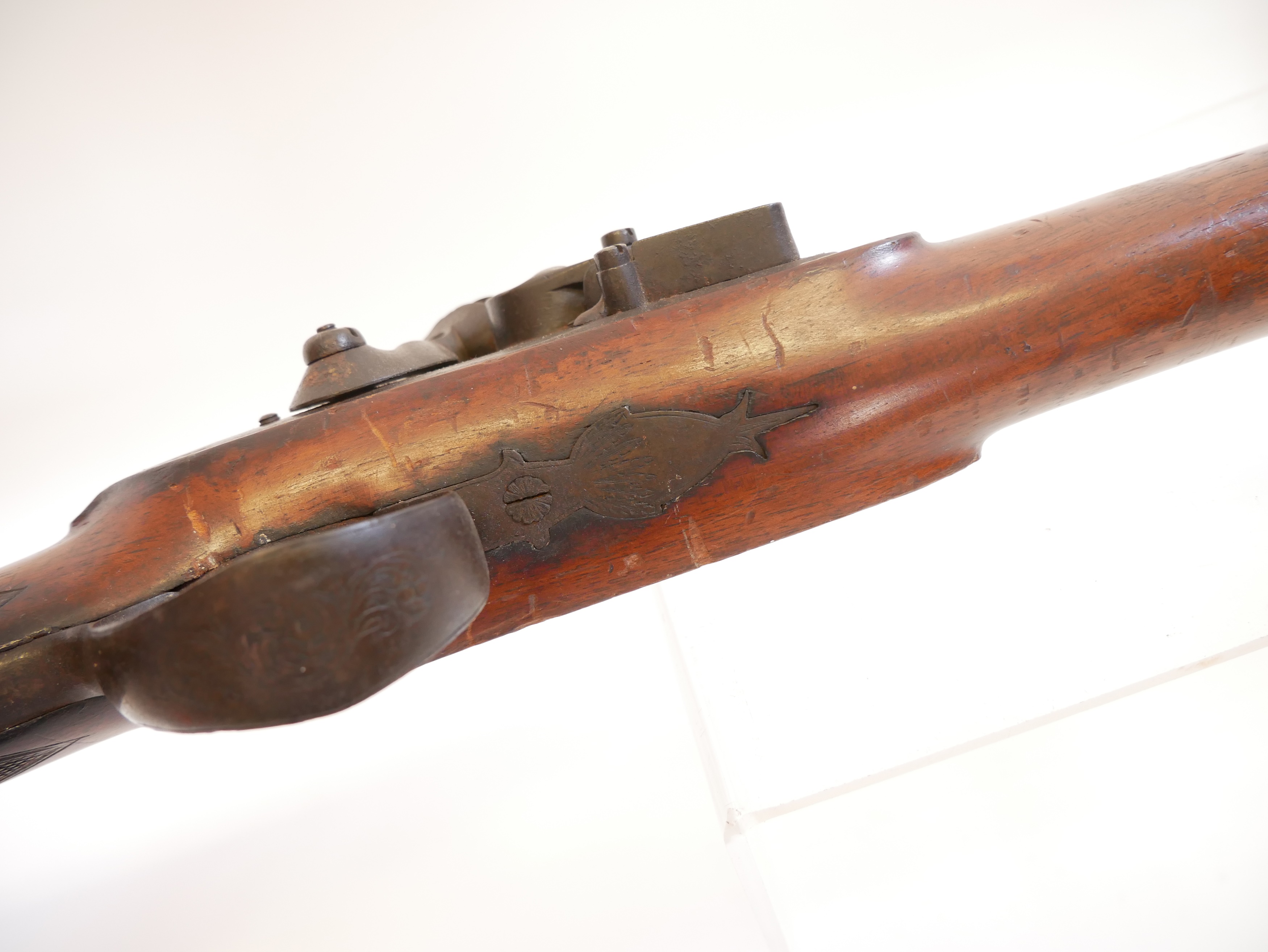 Lot 77 - East India Company flintlock trade rifle