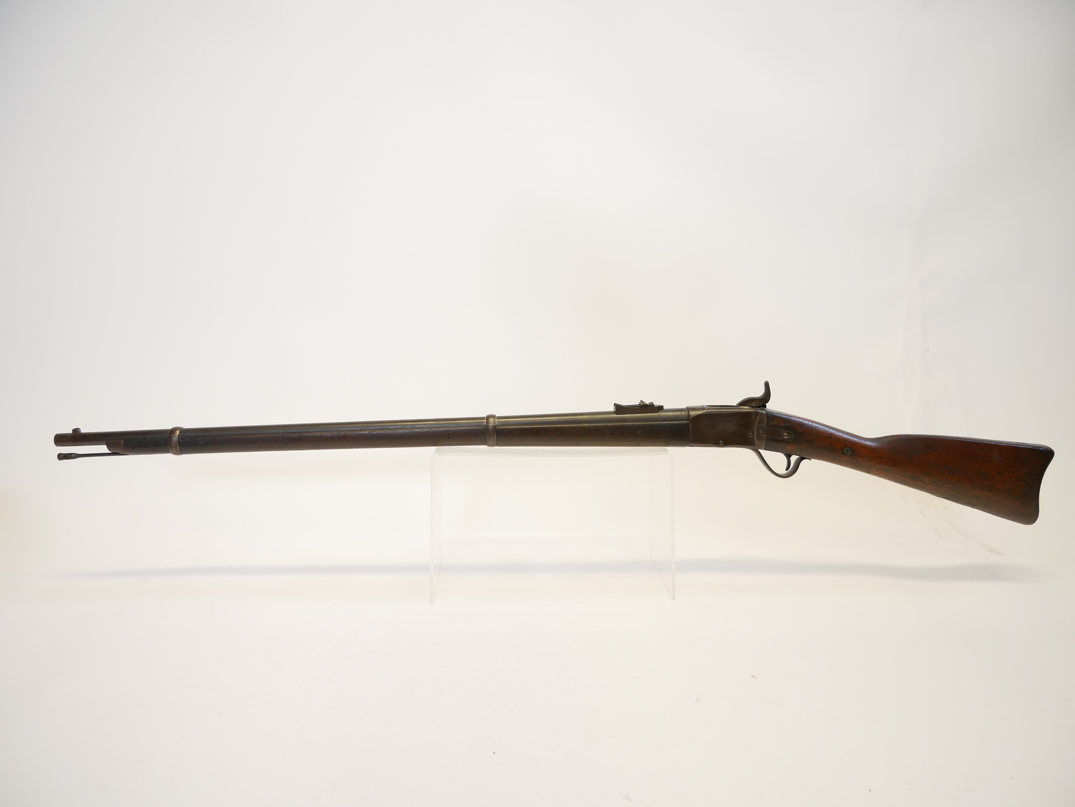 Lot 392 - Peabody .45-70 rifle with Connecticut