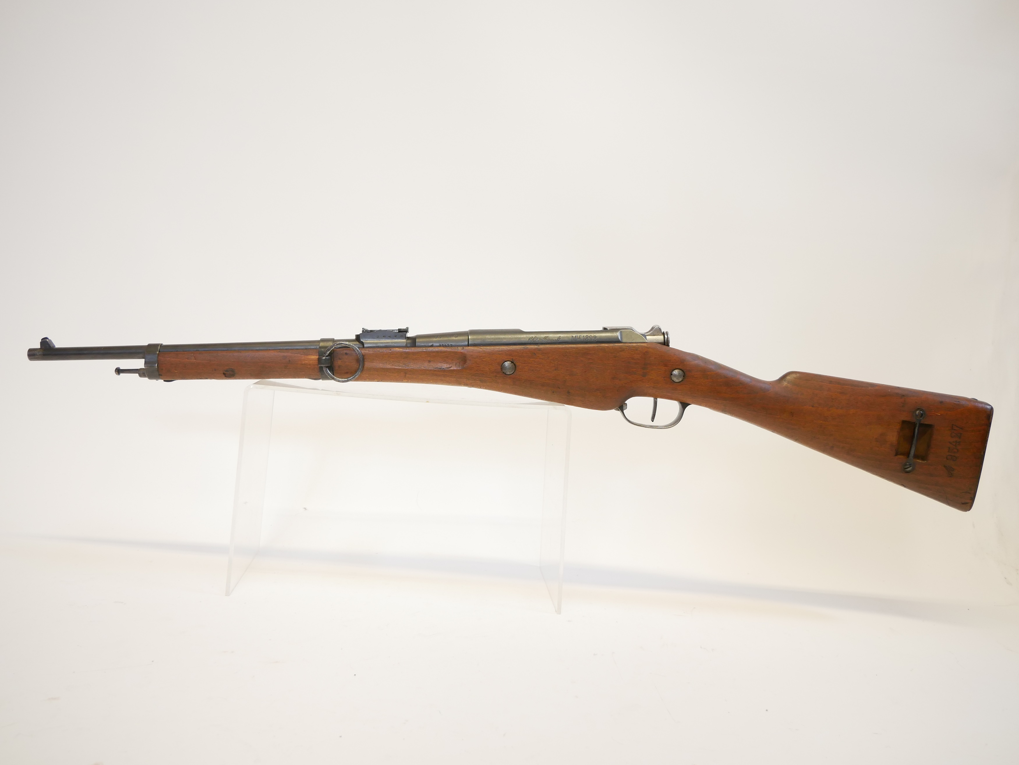 Lot 249 - French Berthier 1892 model 8mm Lebel carbine