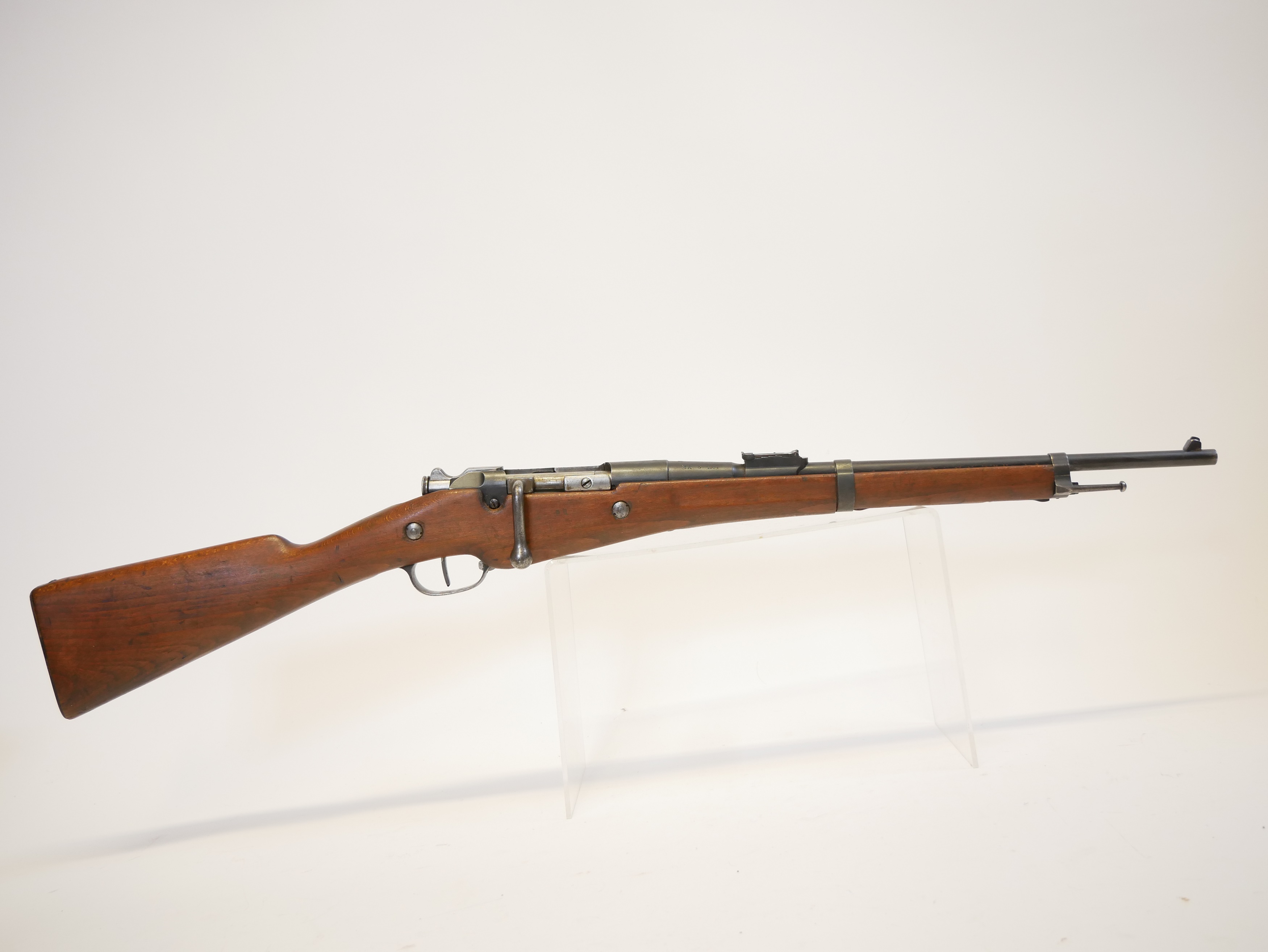 Lot 249 - French Berthier 1892 model 8mm Lebel carbine